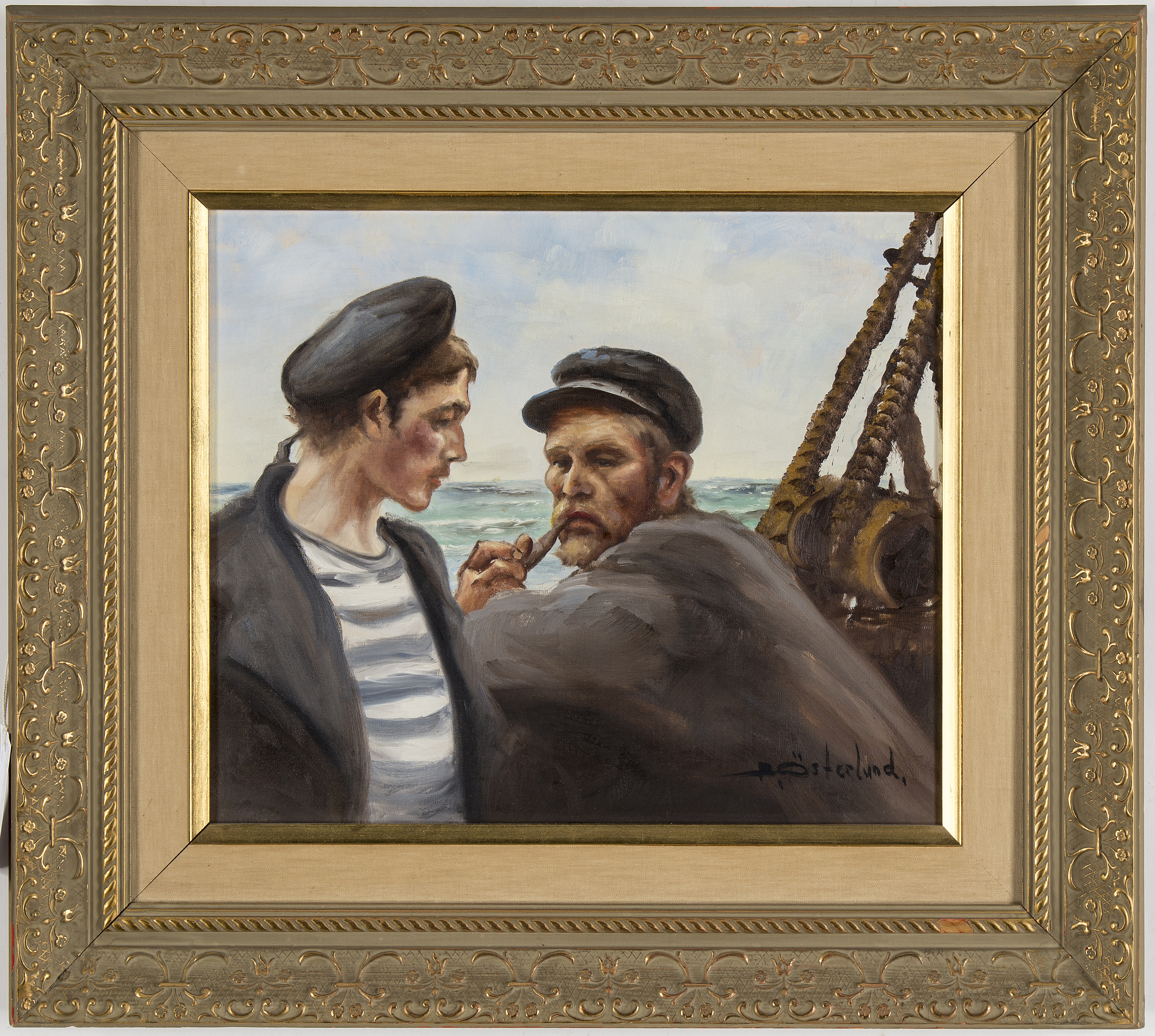 A BERT ÖSTERLUND oil on canvas, sined. - Bukowskis