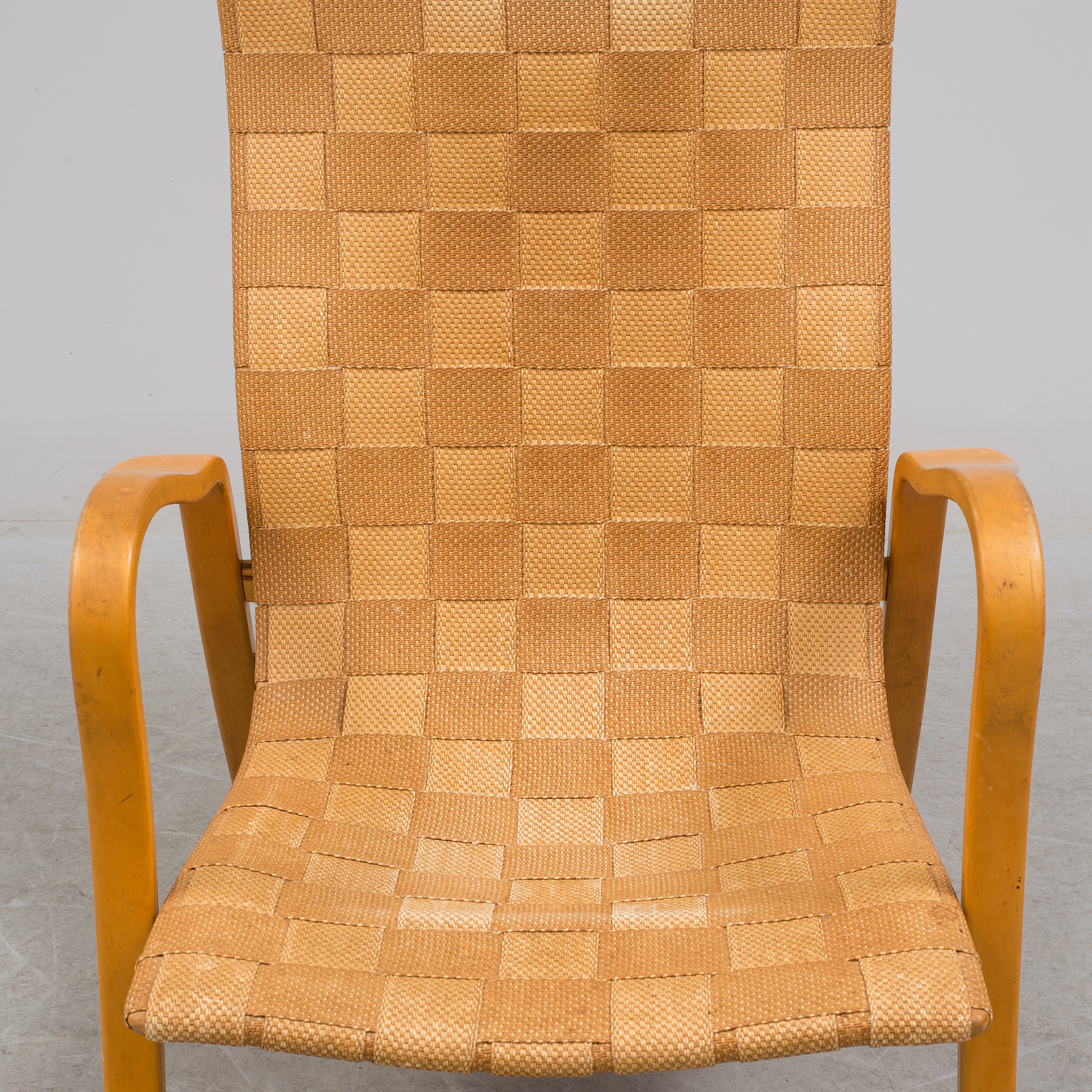 A mid 19th century Gustaf Axel Berg "Torparen" armchair. - Bukowskis