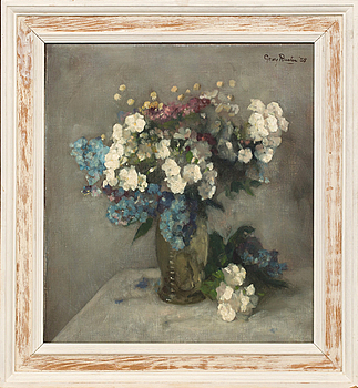 GEORG RUETER, oil on canvas, signed and dated- 58. - Bukowskis