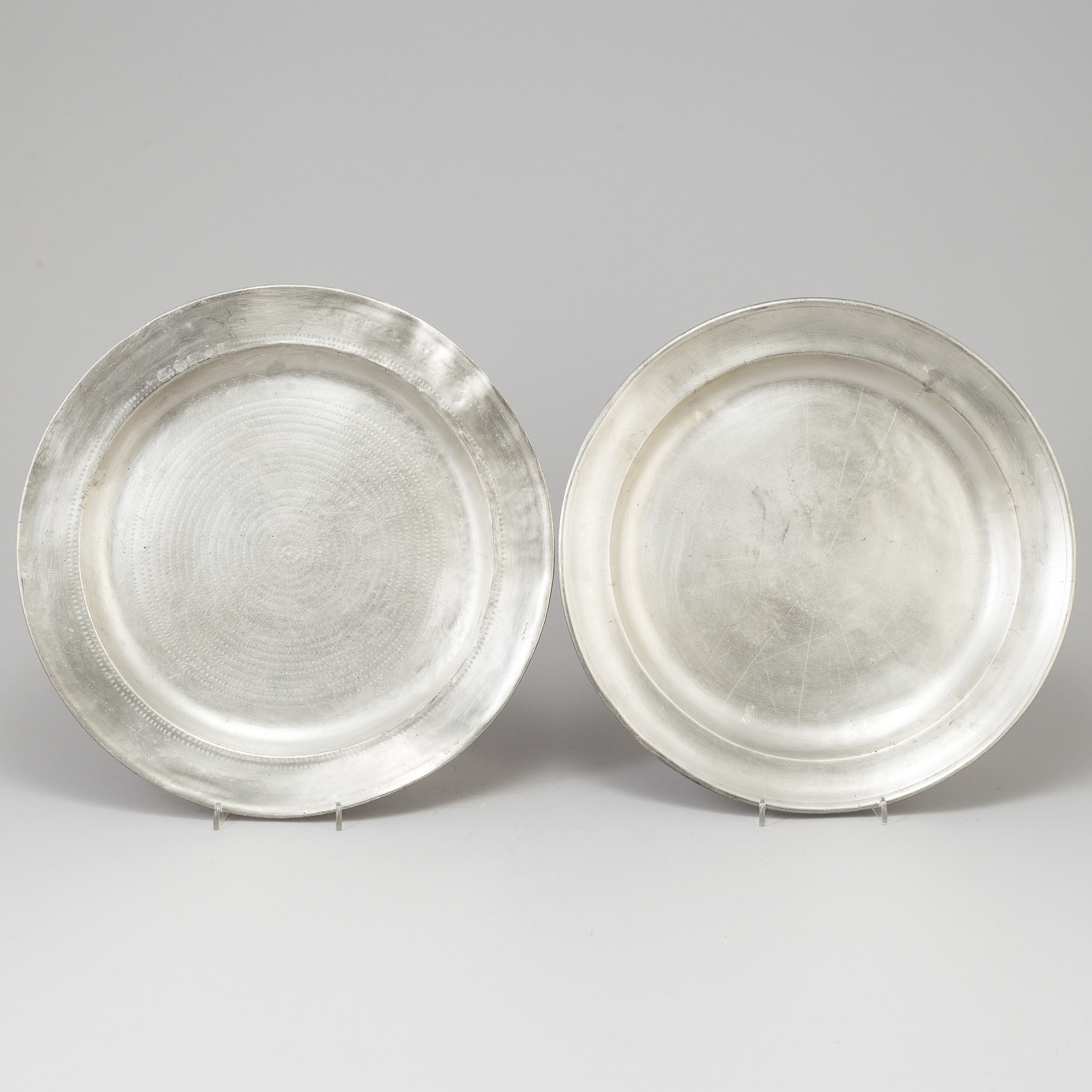 A lot of four tin plates, including Johan Gustaf Ryman, (1761-1797 ...