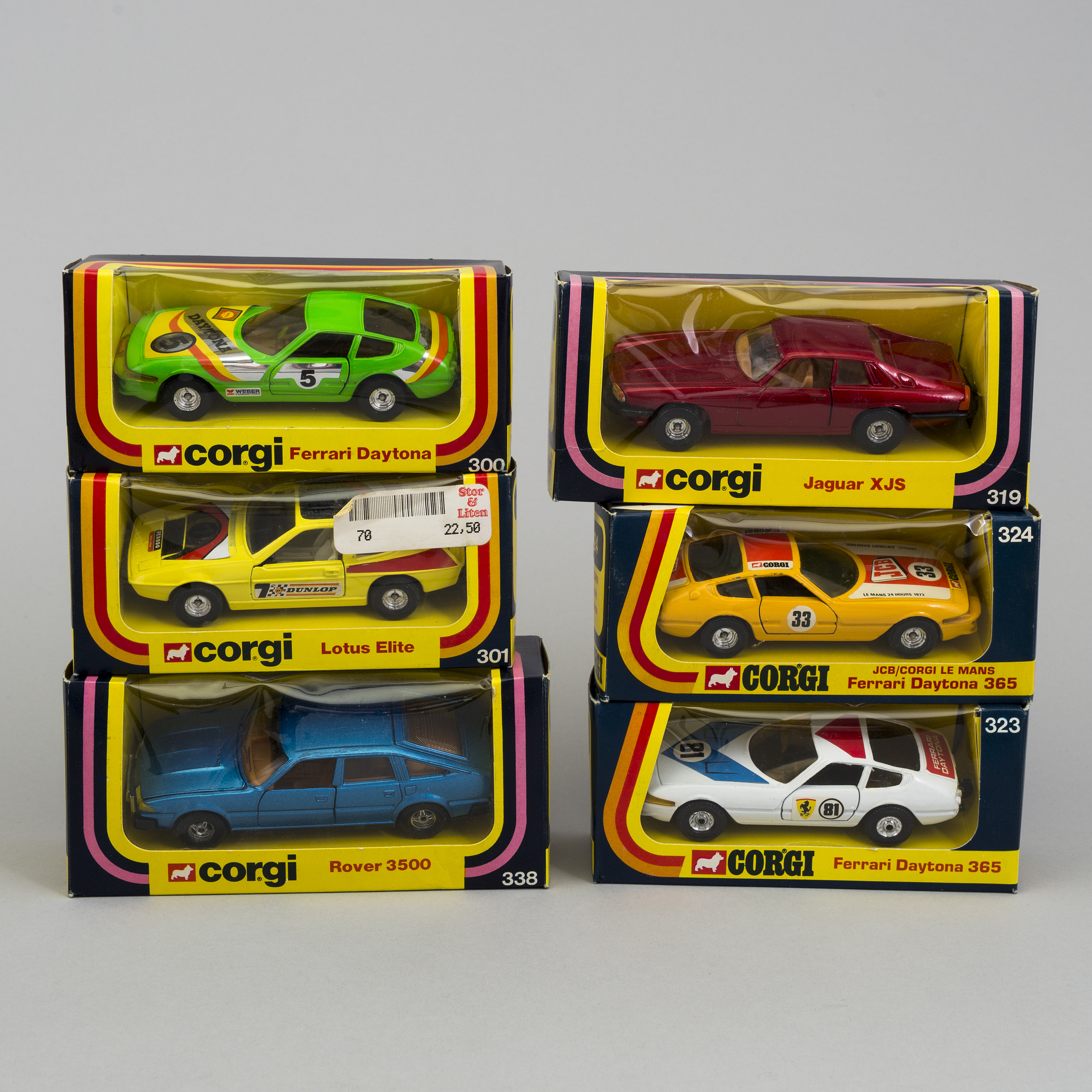 13 Corgi vehicles, England 1970's-80's. - Bukowskis