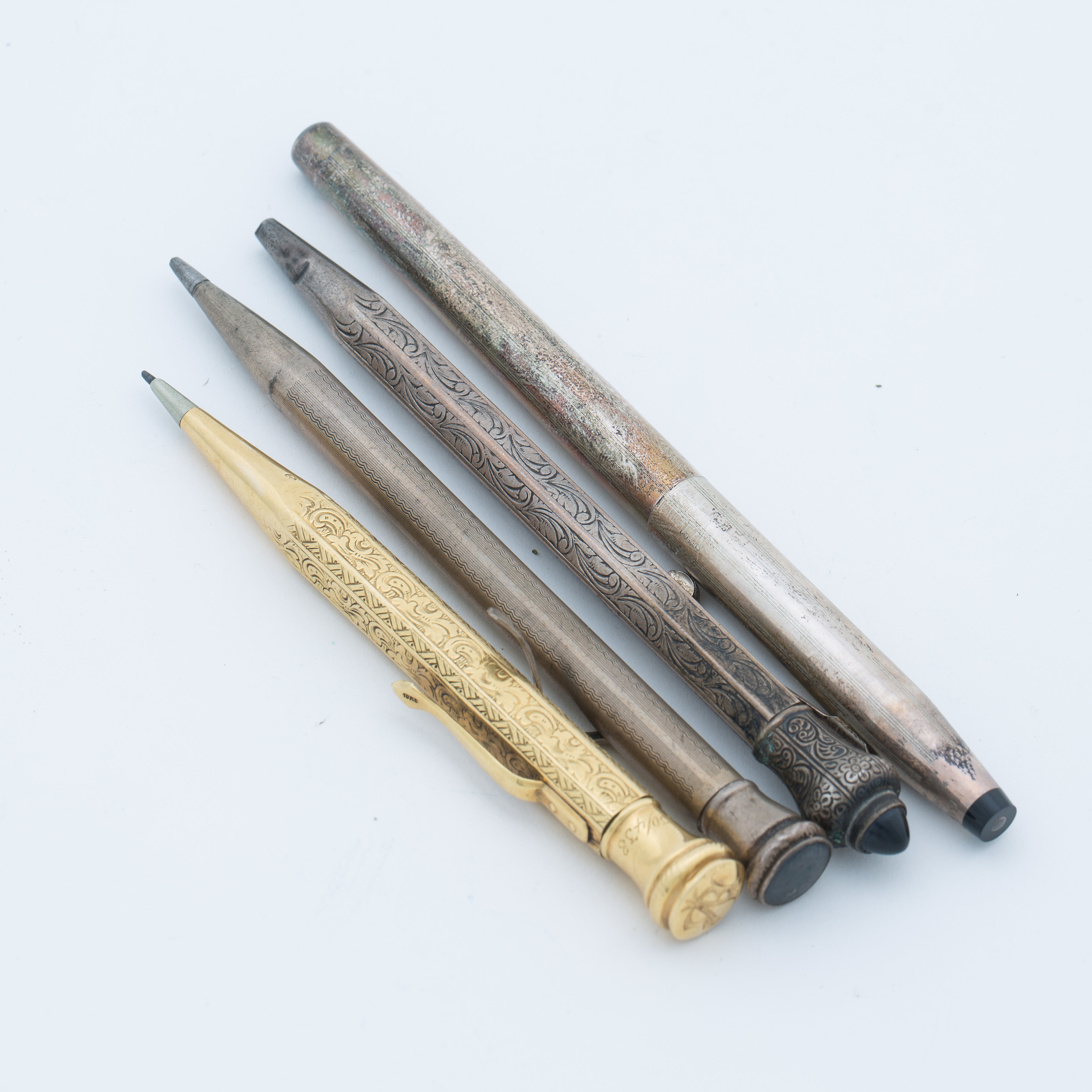 4 pcs of pencils, first half of the 20th century, - Bukowskis