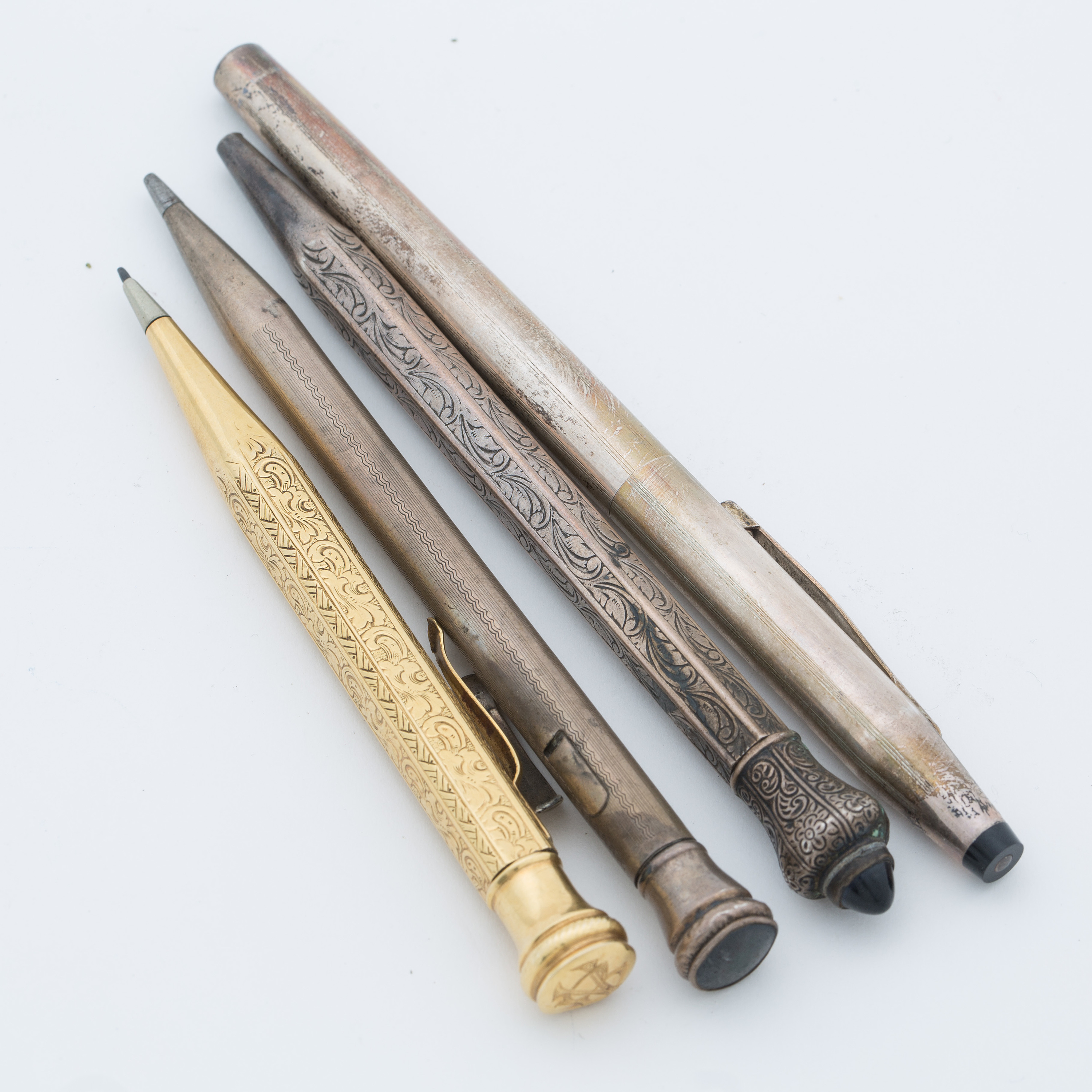 4 pcs of pencils, first half of the 20th century, - Bukowskis