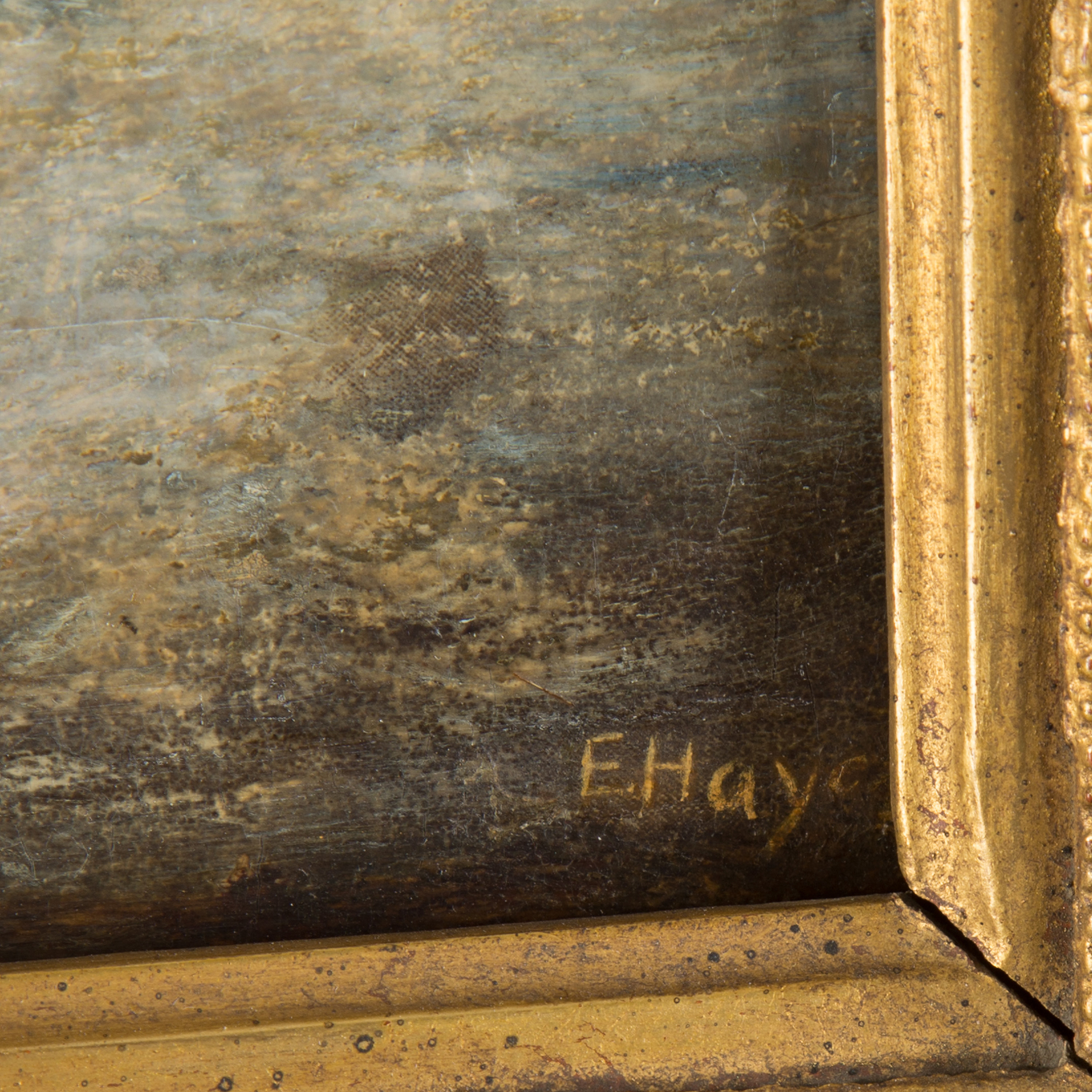 EDWIN HAYES, oil on panel, signed. - Bukowskis