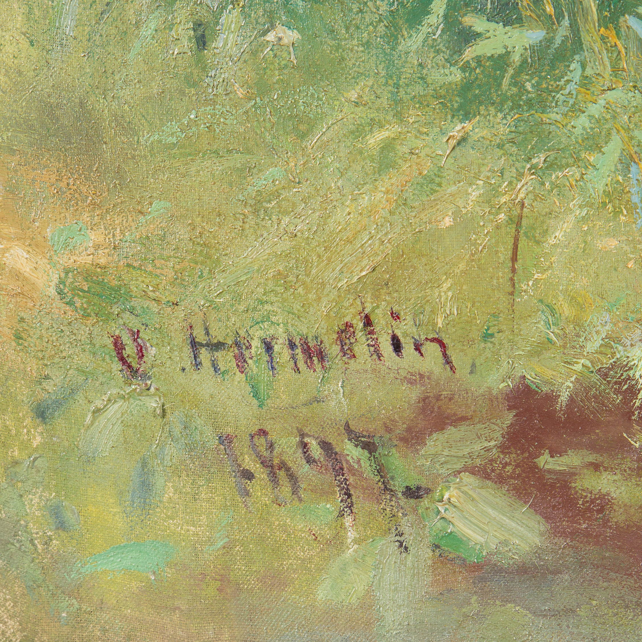 OLOF HERMELIN, an oil on canvas, signed and dated 1897. - Bukowskis