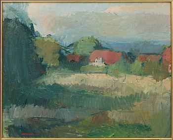 MATS RYDSTERN, oil on canvas, signed and dated -79, - Bukowskis