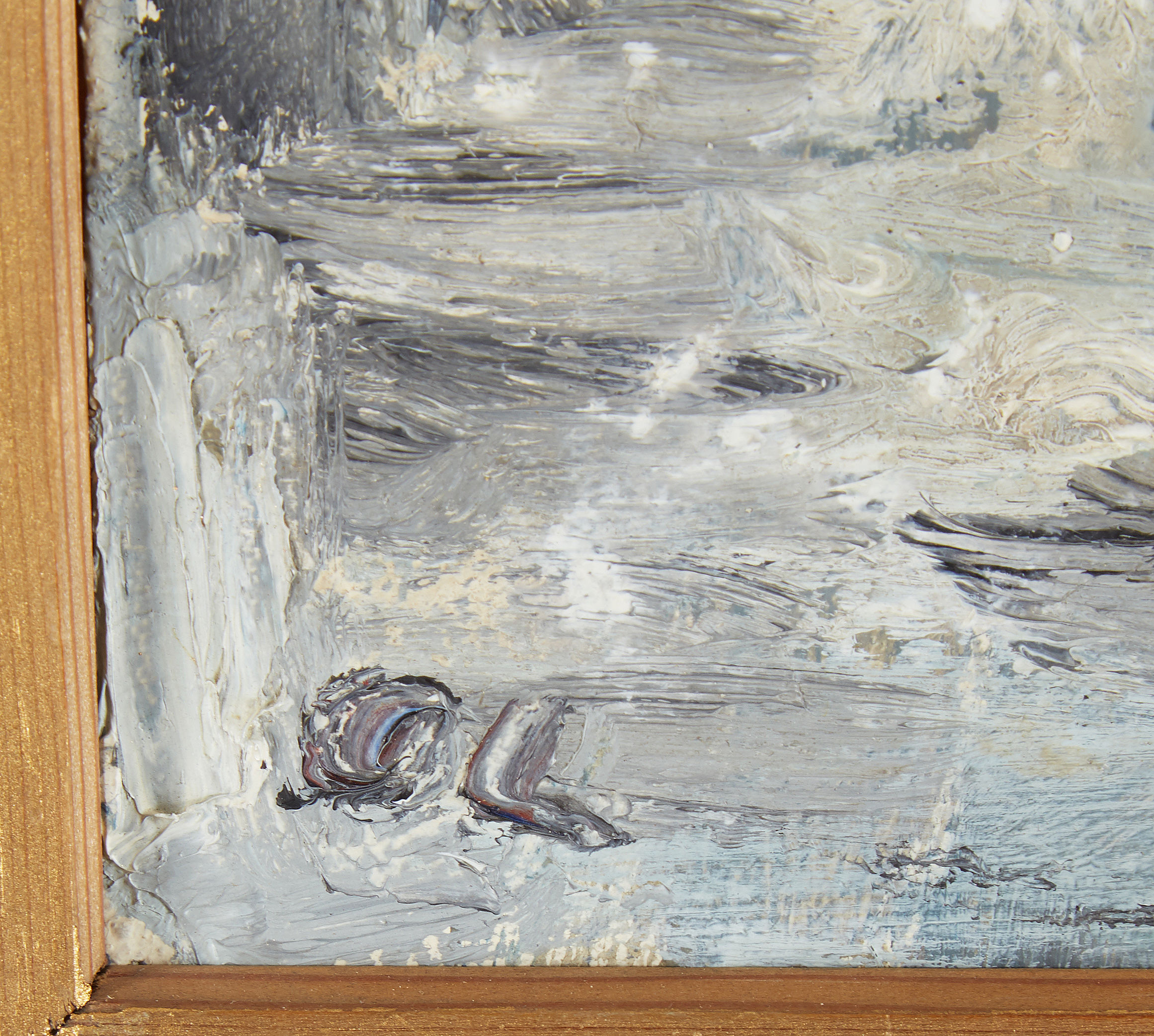 OLLE LINDGREN, oil on panel, signed. - Bukowskis