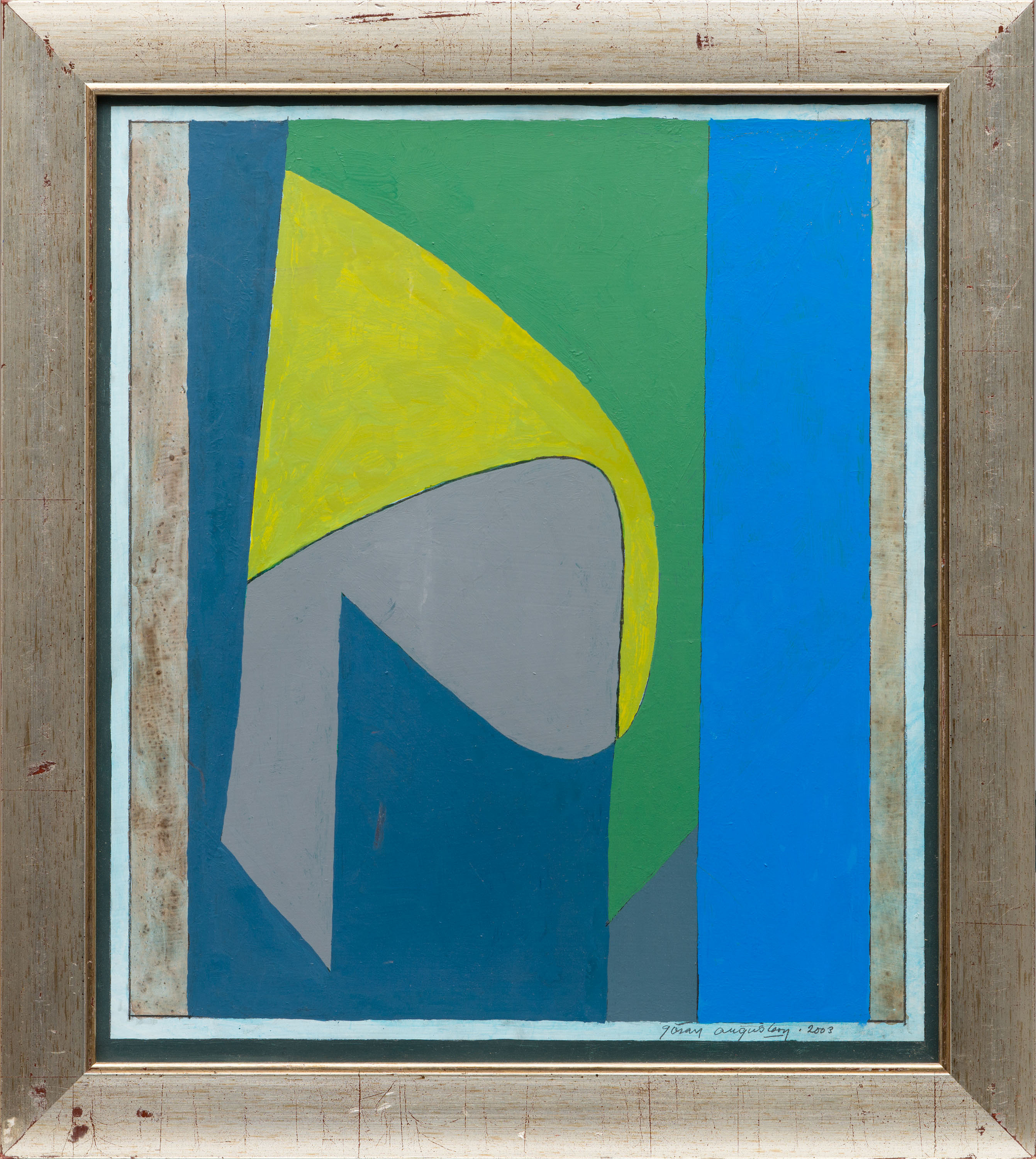GÖRAN AUGUSTSON, acrylic on board, signed and dated 2003. - Bukowskis