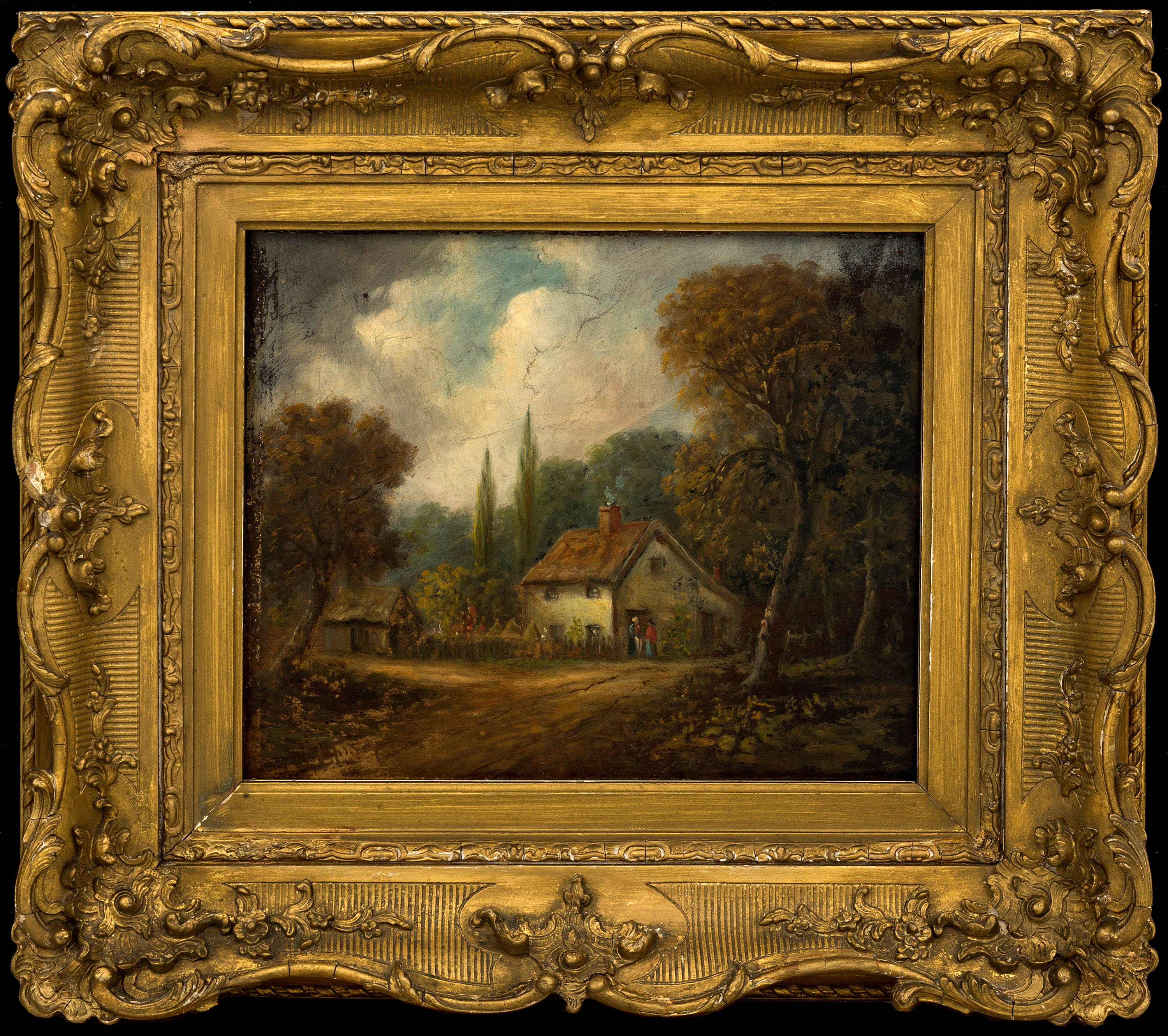 John Moore, oil on panel. Signed J Moore. - Bukowskis