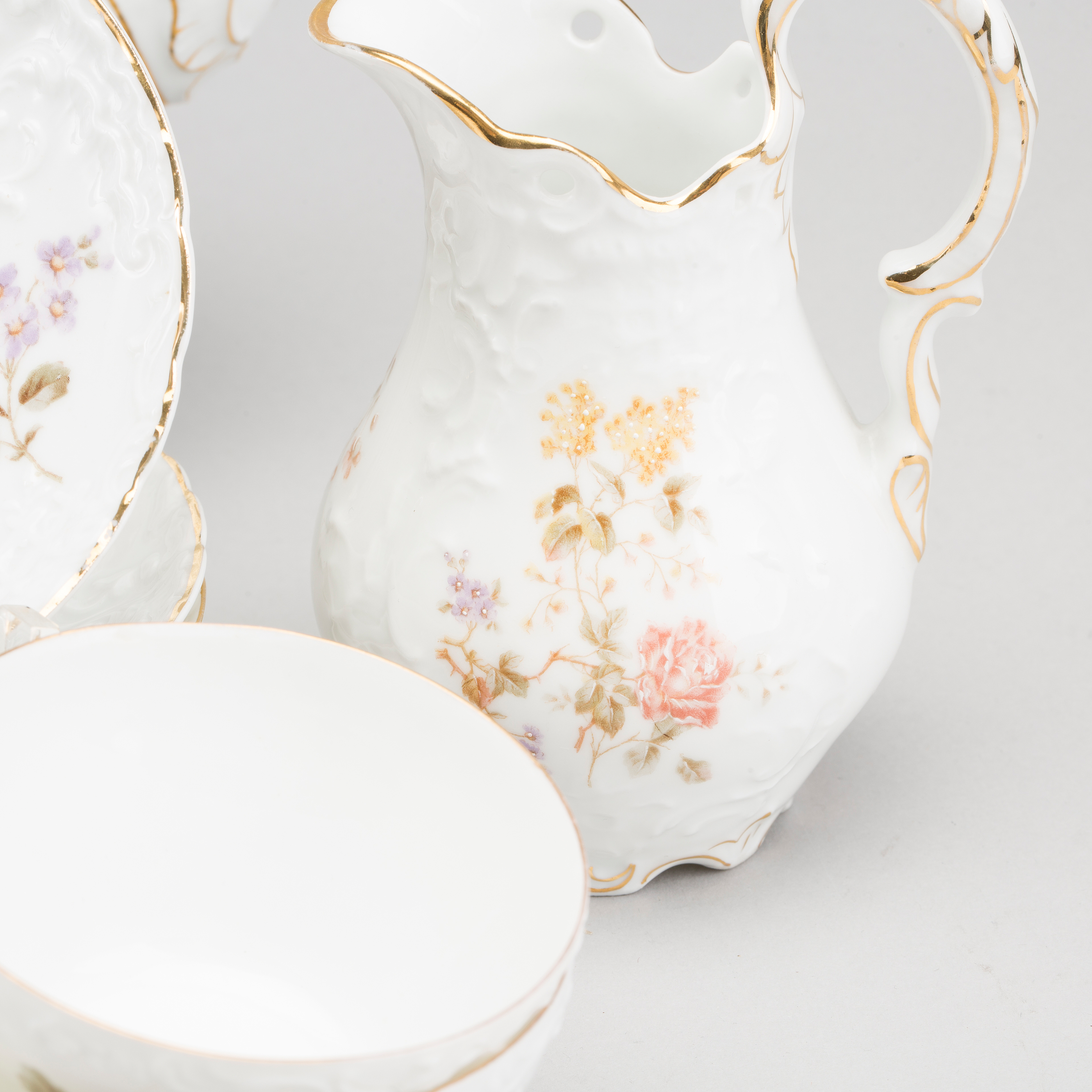 COFFEE WARE, porcelain, 15 pieces, Carl Tielsch Germany. - Bukowskis