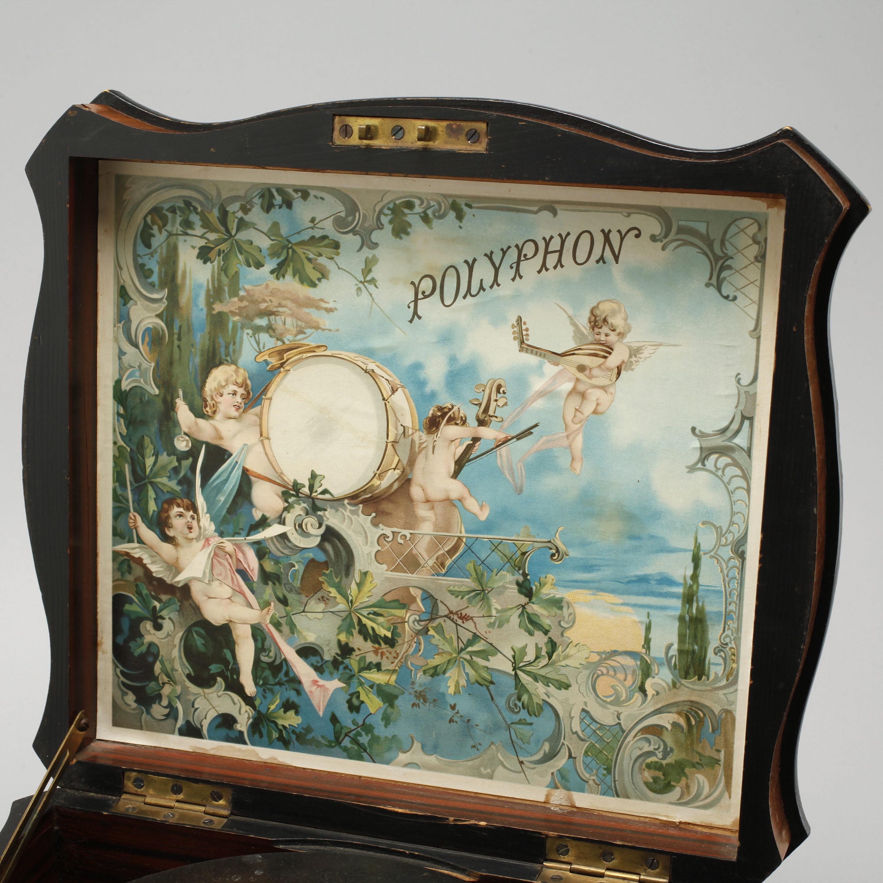 A Polyphon music box, from aroudn year 1900. - Bukowskis
