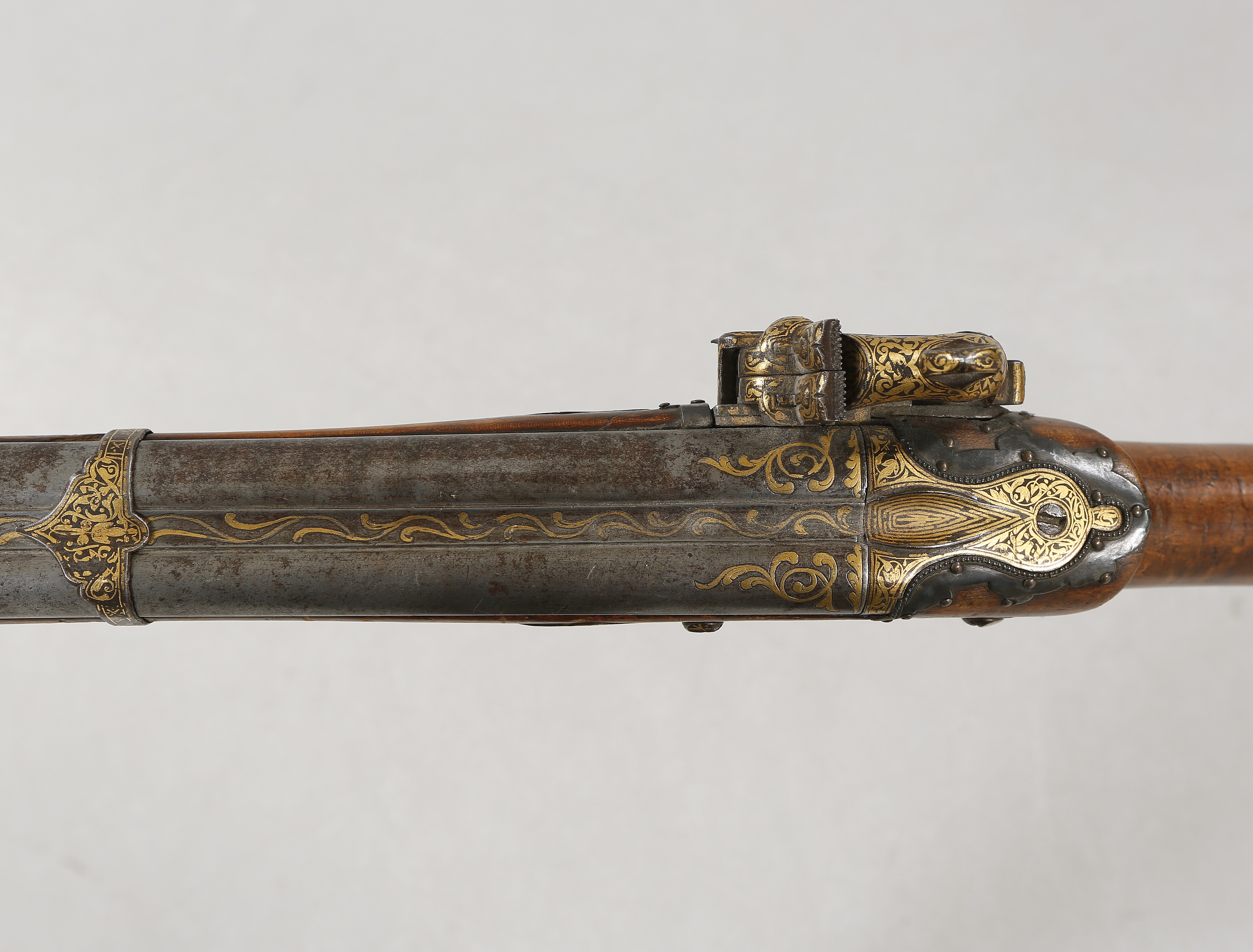 A miquelet lock rifle, probably Turkey, first half of/mid 19th century ...