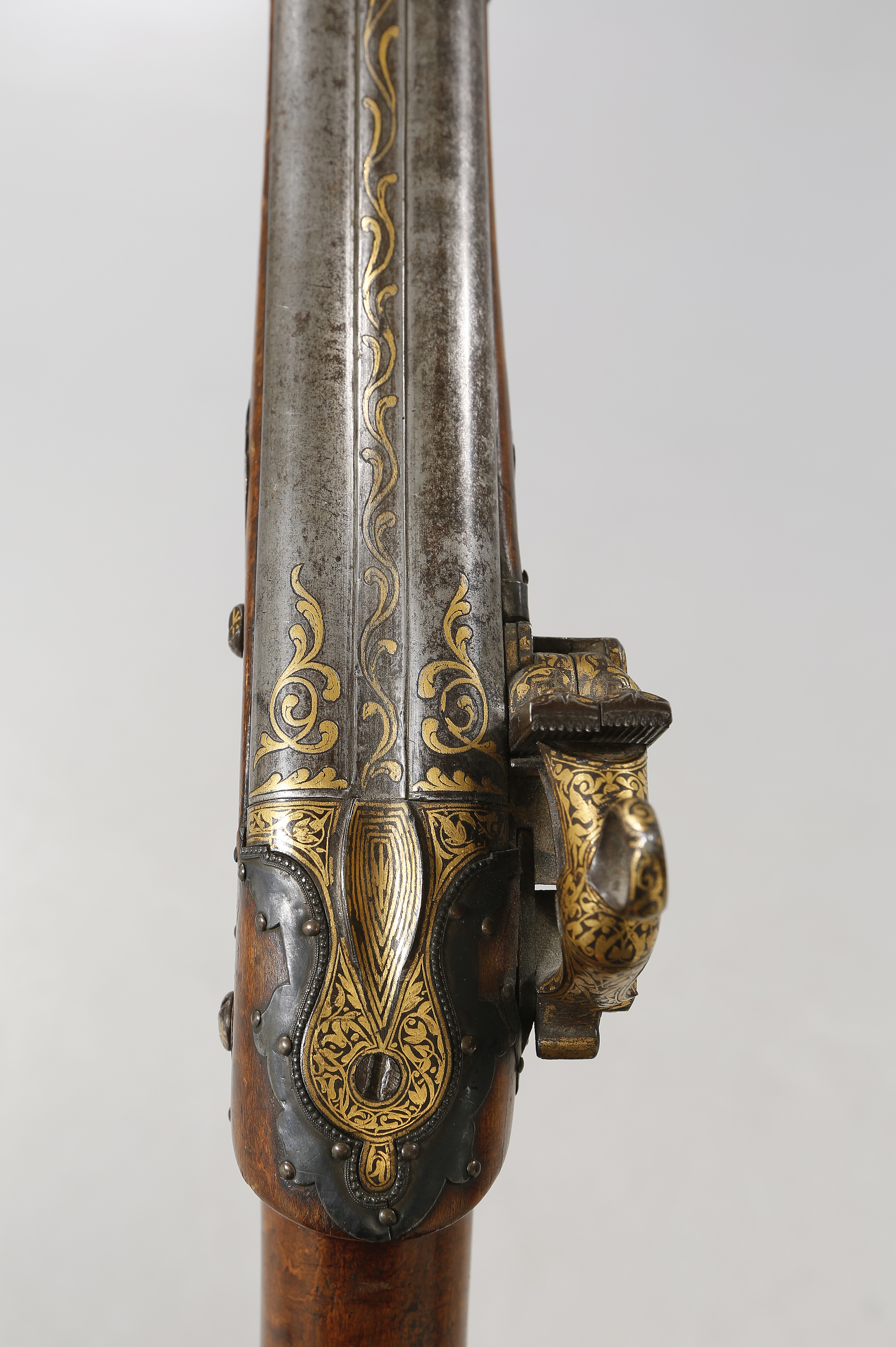 A miquelet lock rifle, probably Turkey, first half of/mid 19th century ...