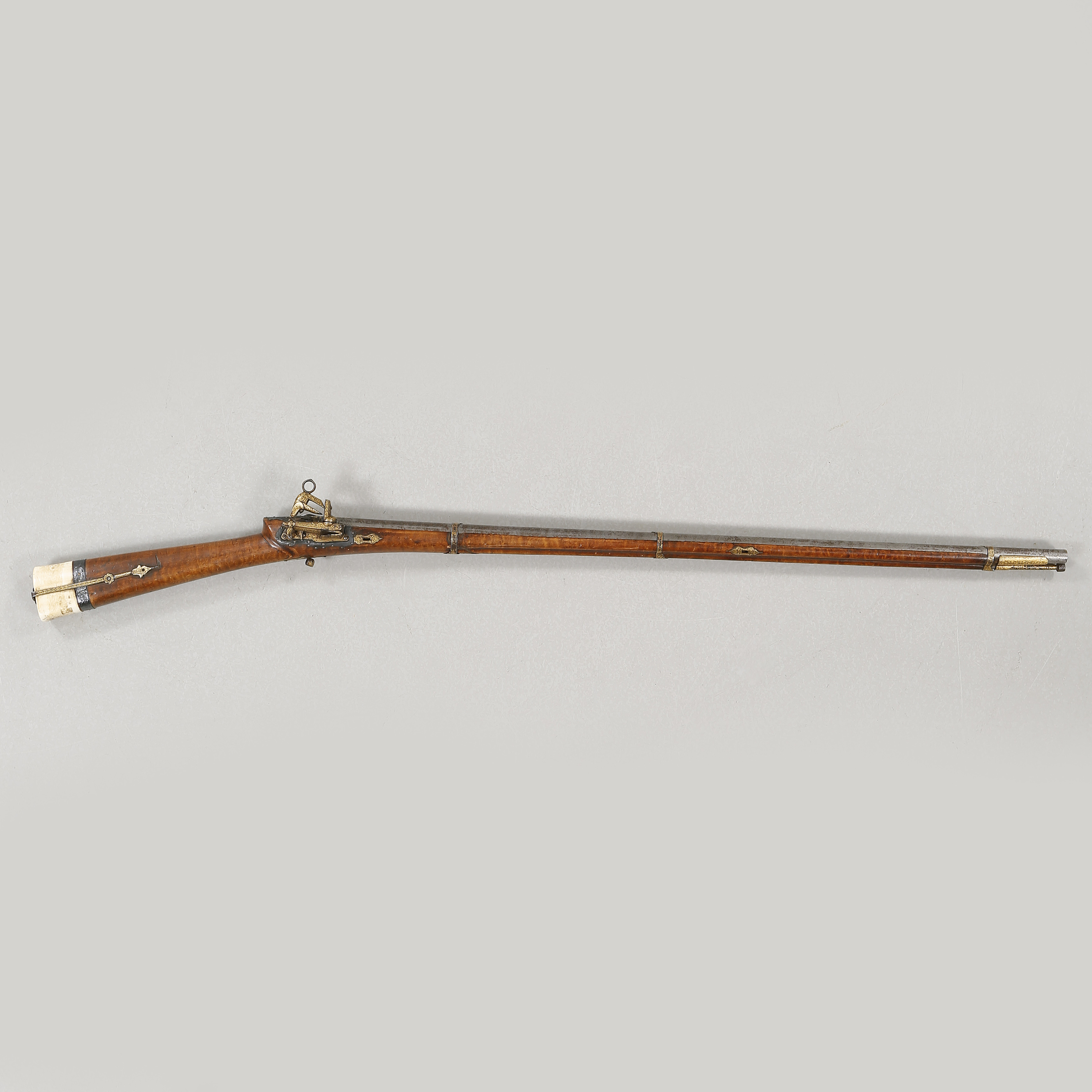 A miquelet lock rifle, probably Turkey, first half of/mid 19th century ...