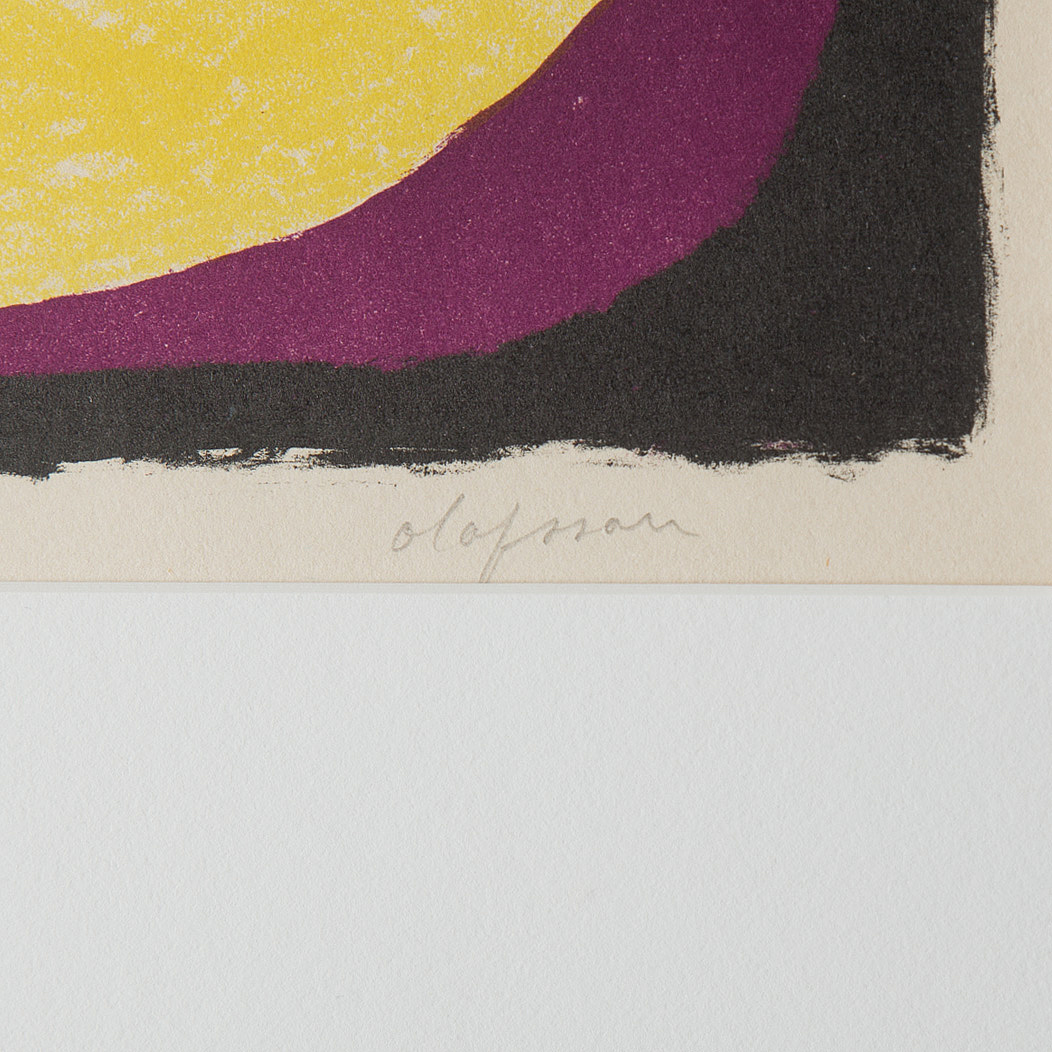 PIERRE OLOFSSON, litograph, signed and numbered 108/260. - Bukowskis