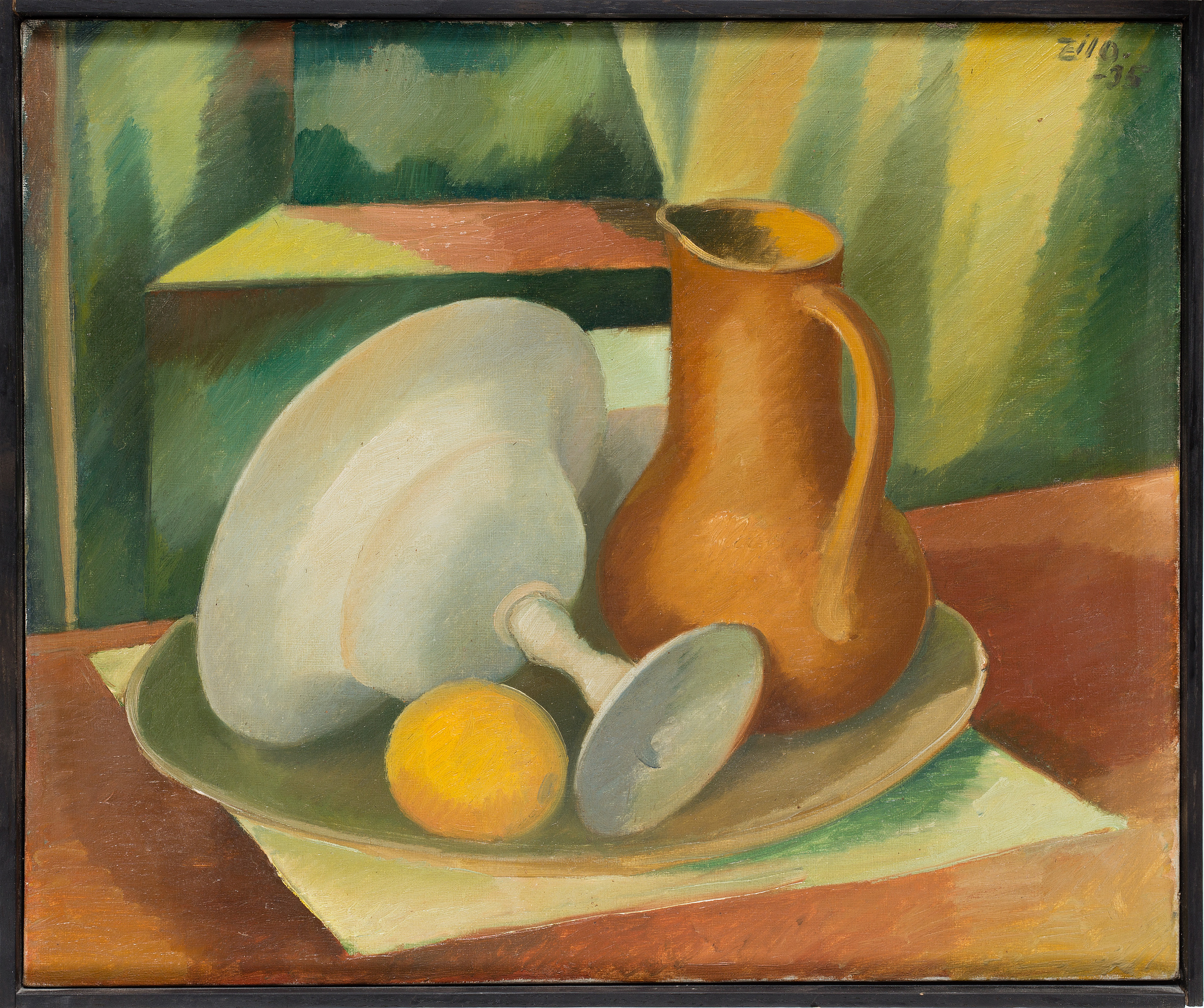 GUNNAR ZILO, olja på duk, signerad Zilo och daterad -35. - Bukowskis