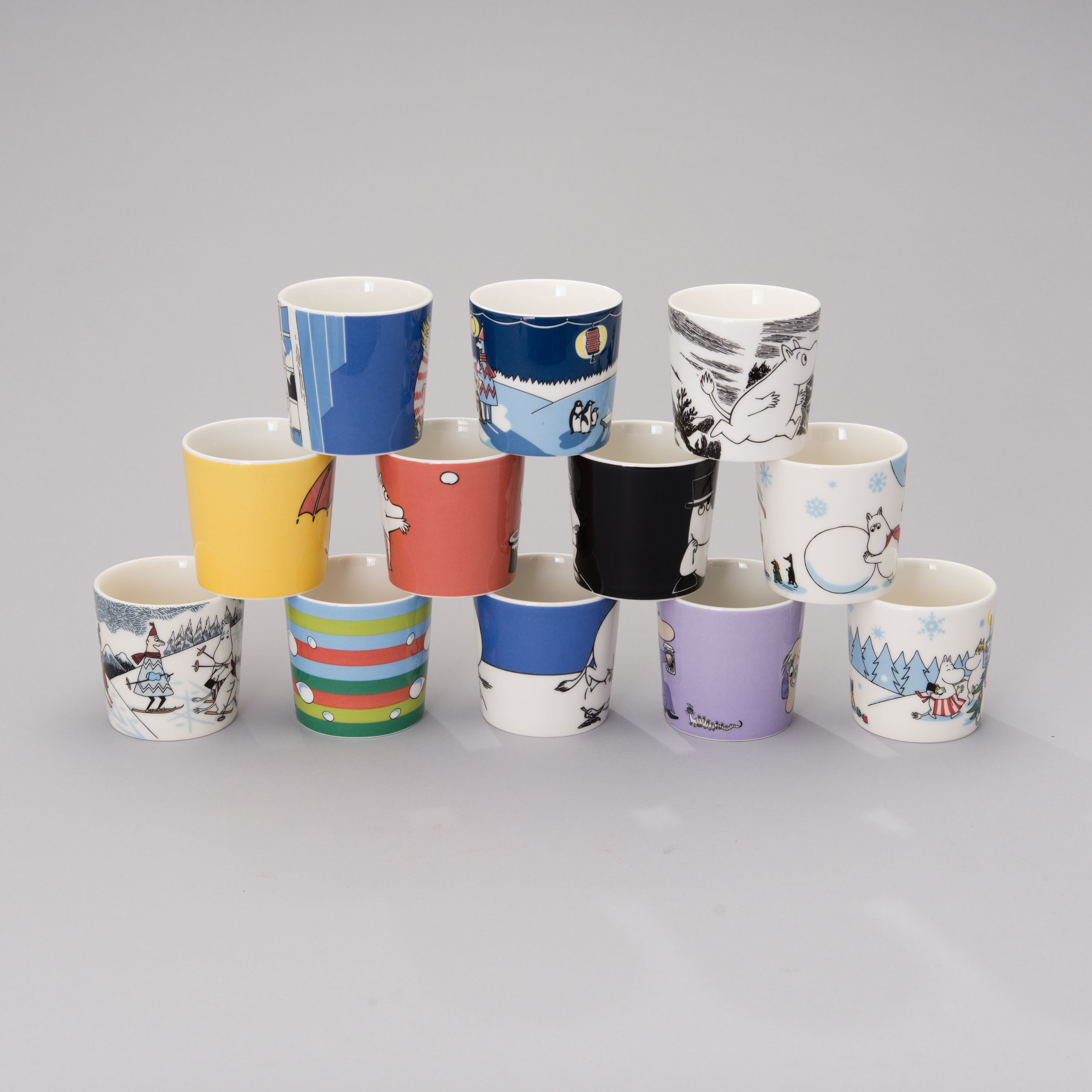 MUMIN MUGGAR, 12 ST. Moomin-Characters, Arabia, Finland. - Bukowskis