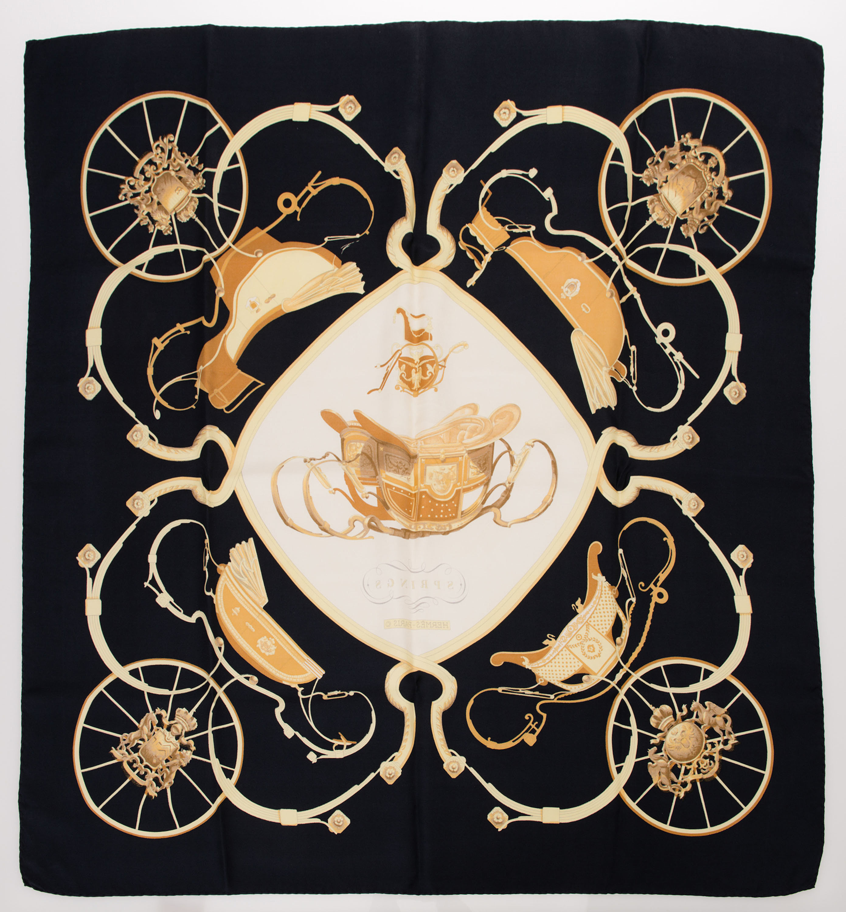 SCARF, "Springs", Hermès. - Bukowskis