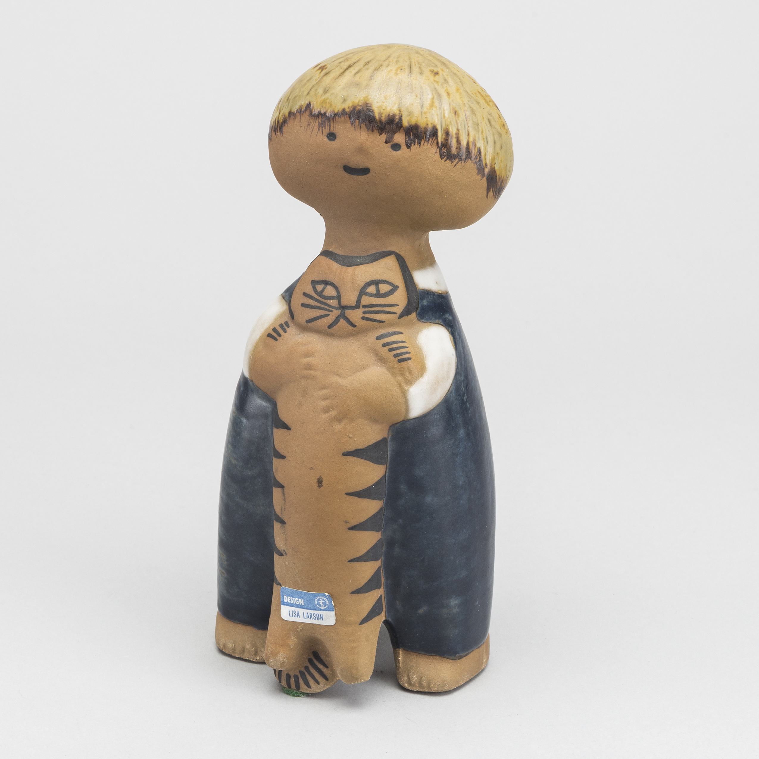 LISA LARSON, a stomeware figurine, "Pelle", Gustavsberg. - Bukowskis