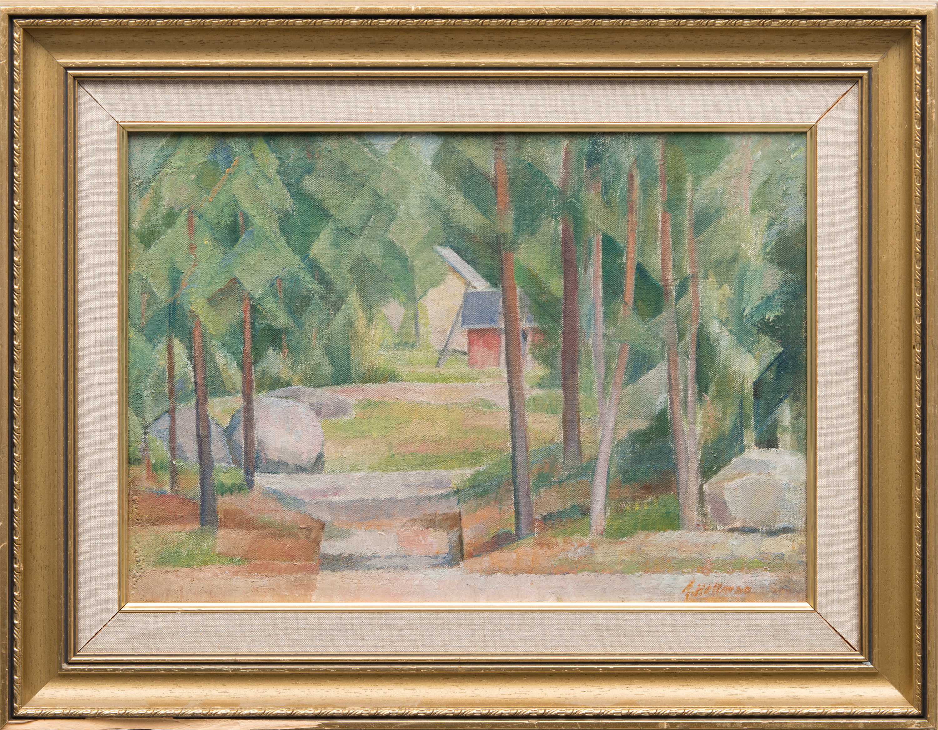 oil on canvas, signed. - Bukowskis