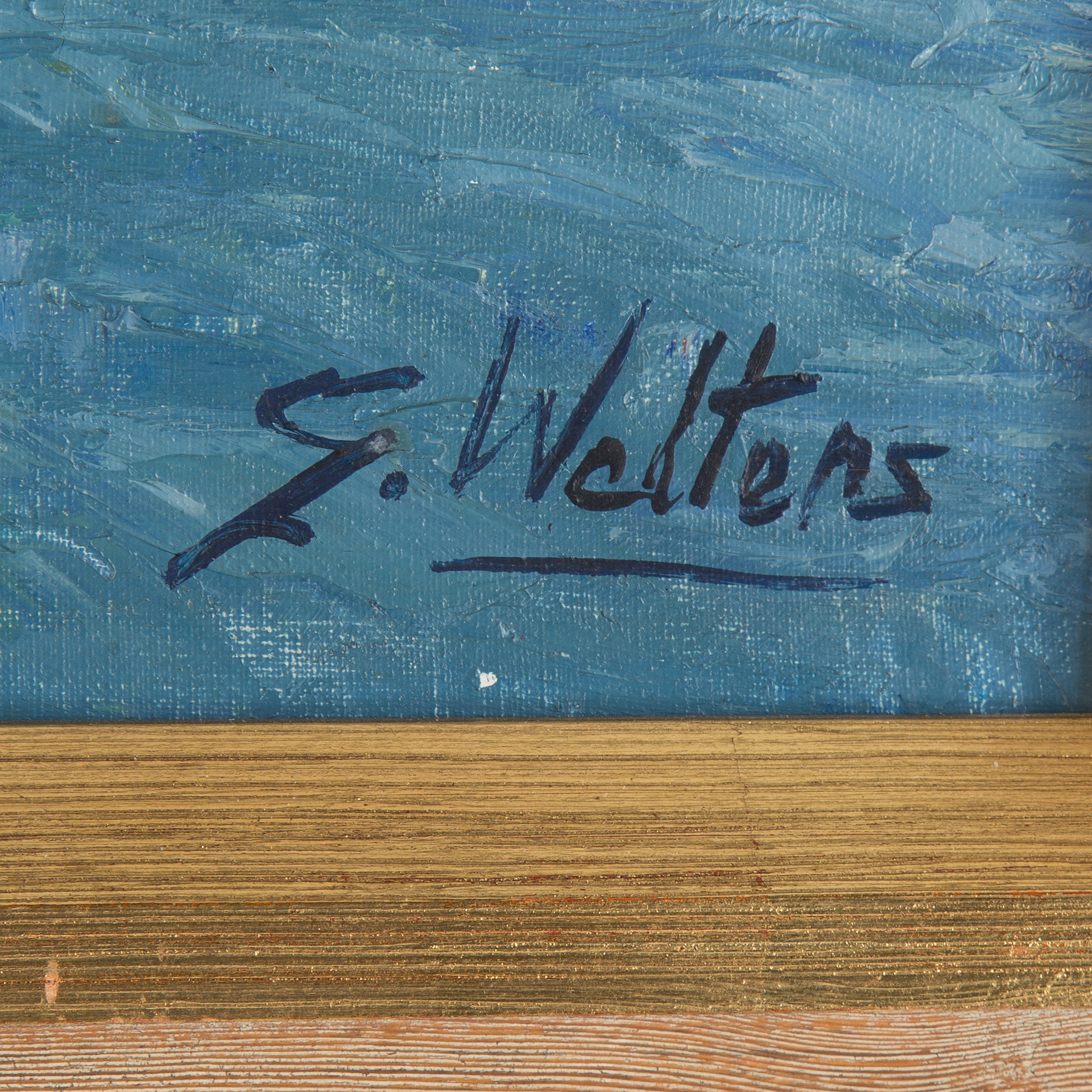 GUGLIELMO WELTERS, olja på duk, signerad G. Welters. - Bukowskis