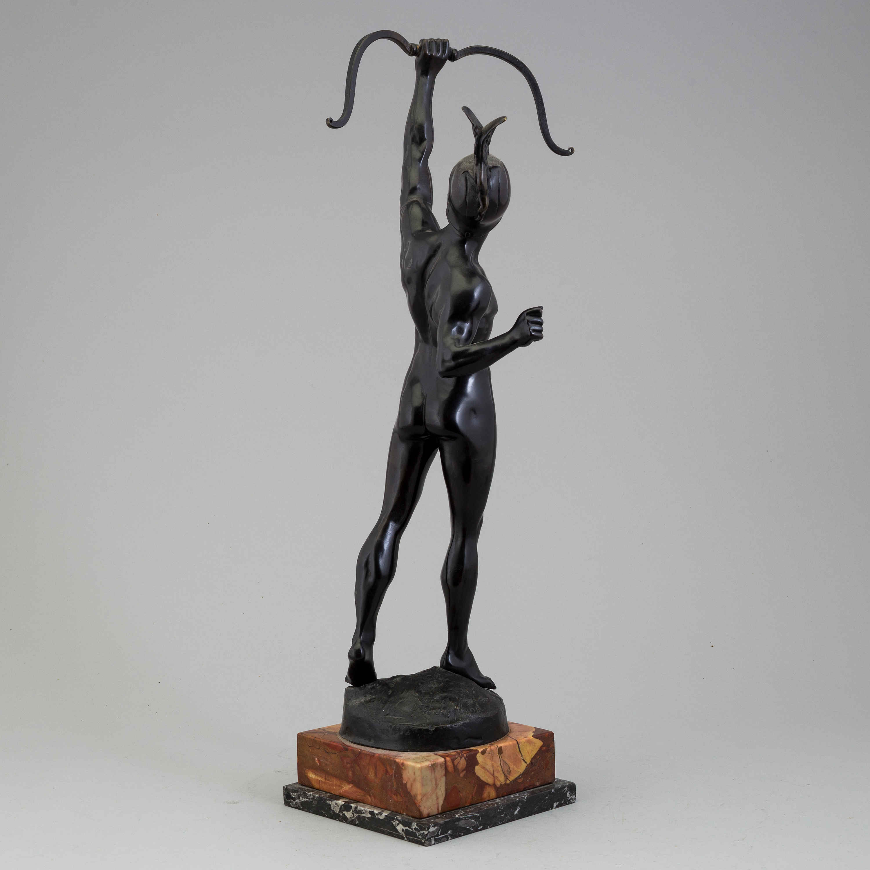 A bronze sculpture by Franz Iffland. - Bukowskis