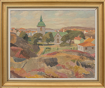 ELLIS WALLIN, olja på duk, signerad och daterad -44, - Bukowskis