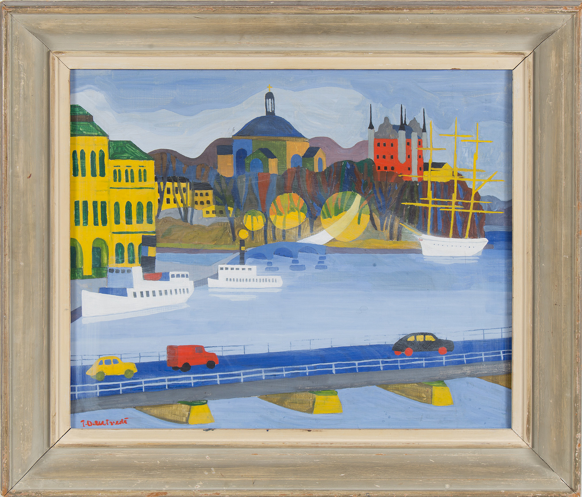 PER OLOF ULTVEDT, pannå, signerad P.O Ultvedt. - Bukowskis