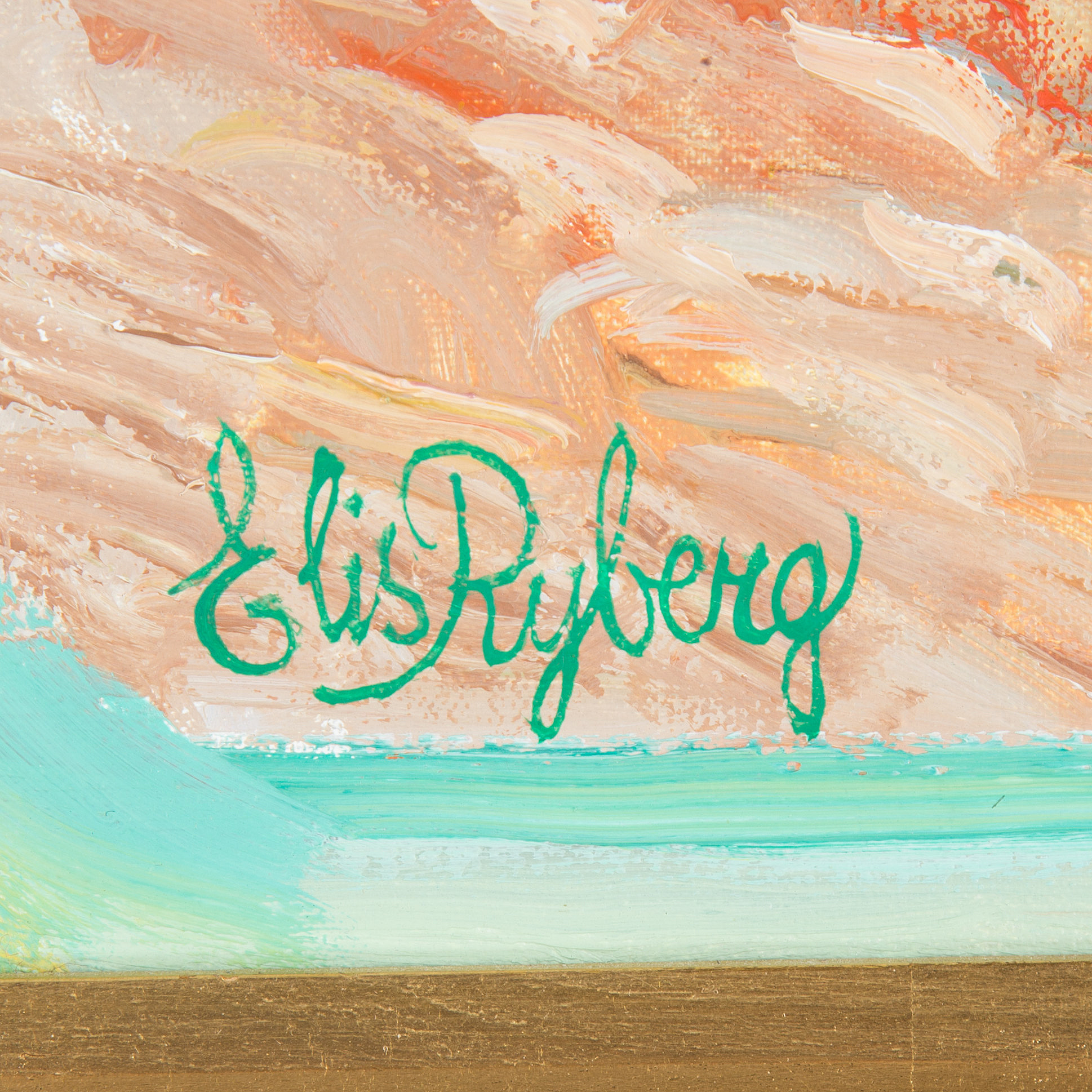 ELIS RYBERG, oil on canvas, signed. - Bukowskis