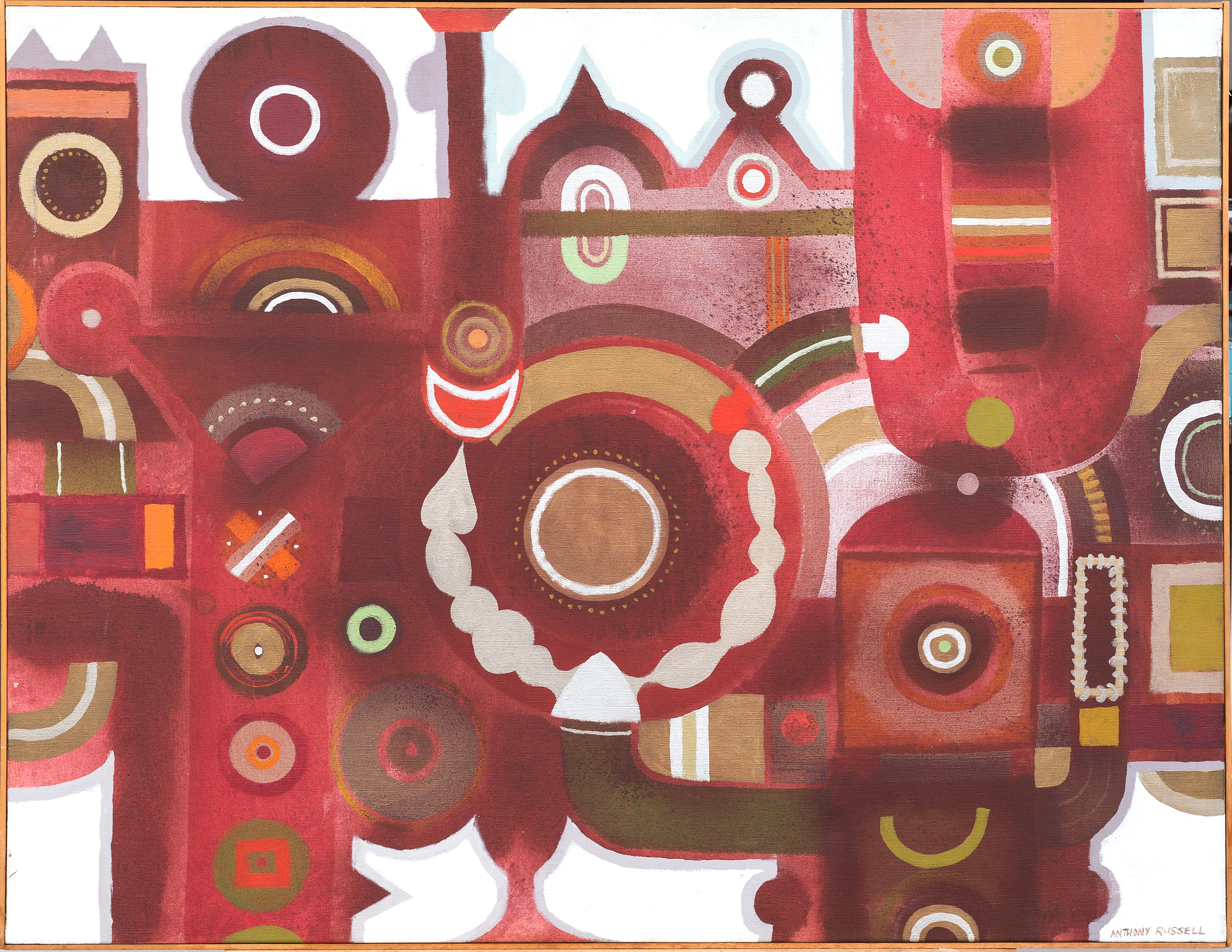 ANTHONY RUSSELL, oil on canvas, signed. - Bukowskis