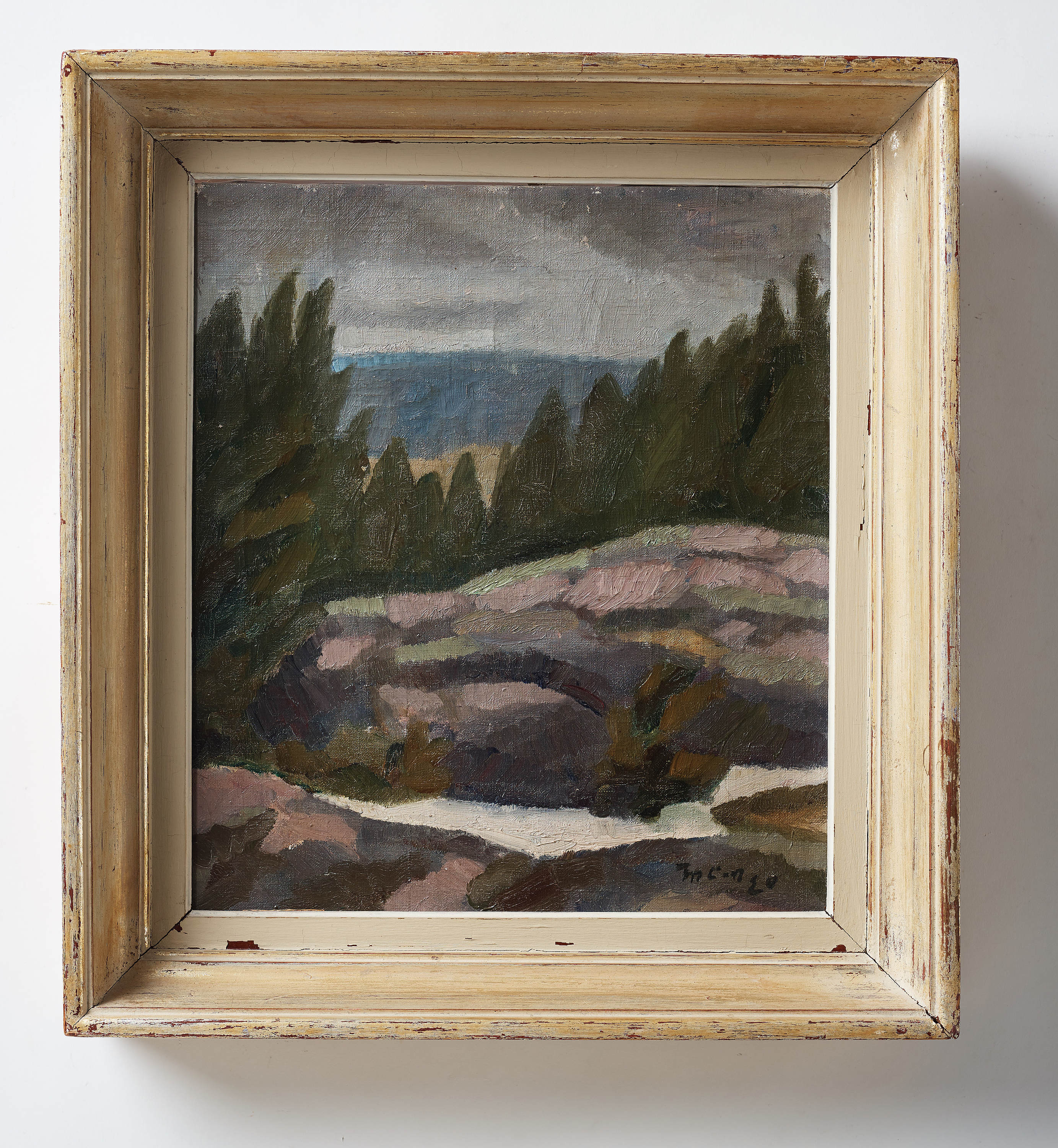 MARCUS COLLIN, oil on canvas, signed and dated -20. - Bukowskis