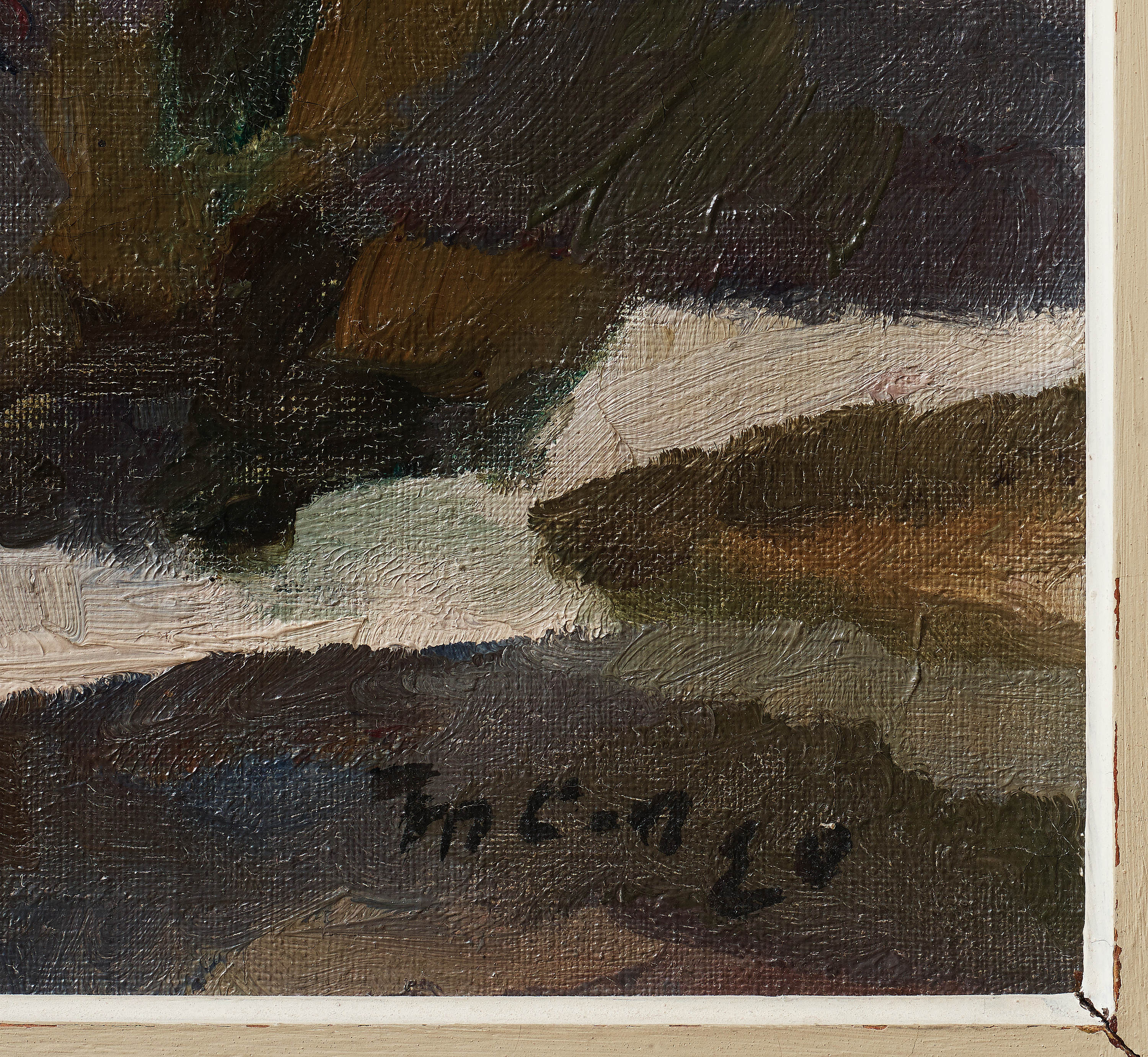 MARCUS COLLIN, oil on canvas, signed and dated -20. - Bukowskis