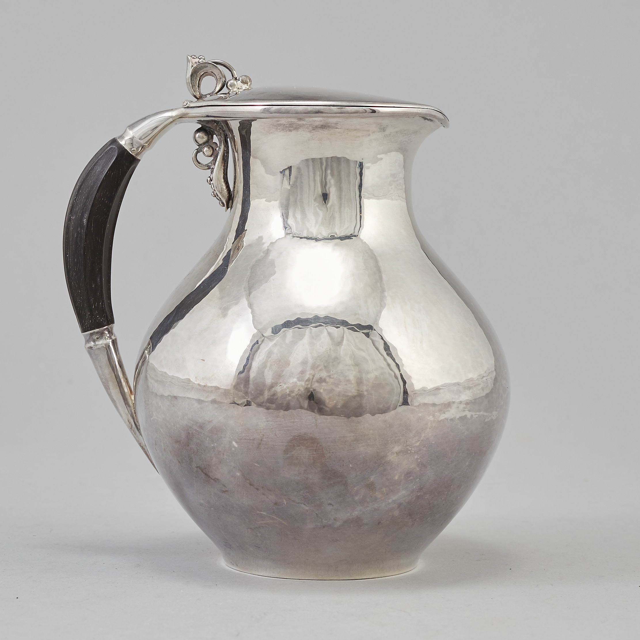JOHAN ROHDE, A sterling silver pitcher, Georg Jensen, design no 385 ...