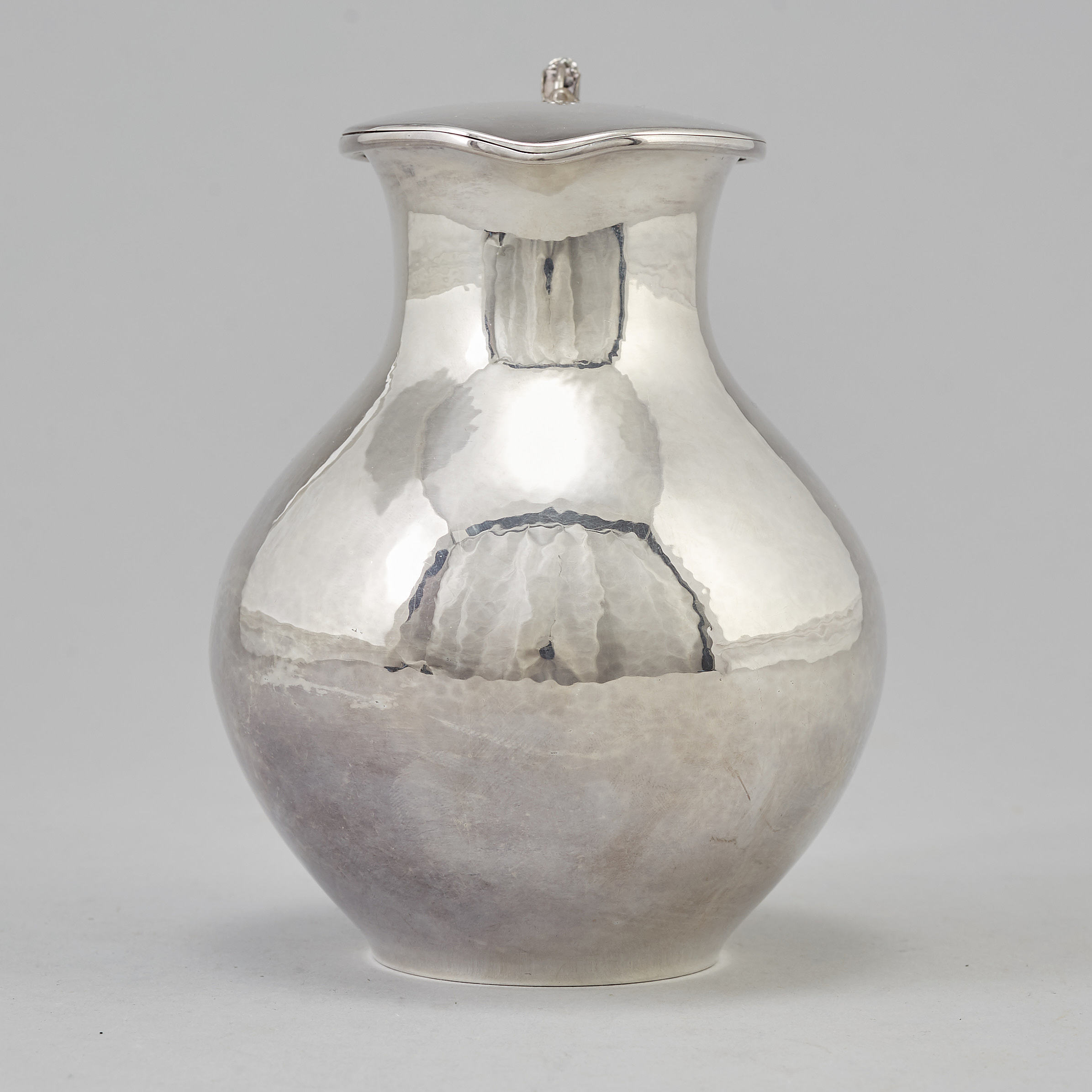 JOHAN ROHDE, A sterling silver pitcher, Georg Jensen, design no 385 ...