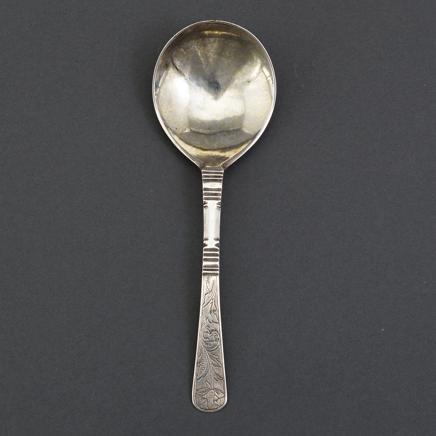 A Norwegian 18th century silver spoon, mark of Hans Pettersen Blytt ...