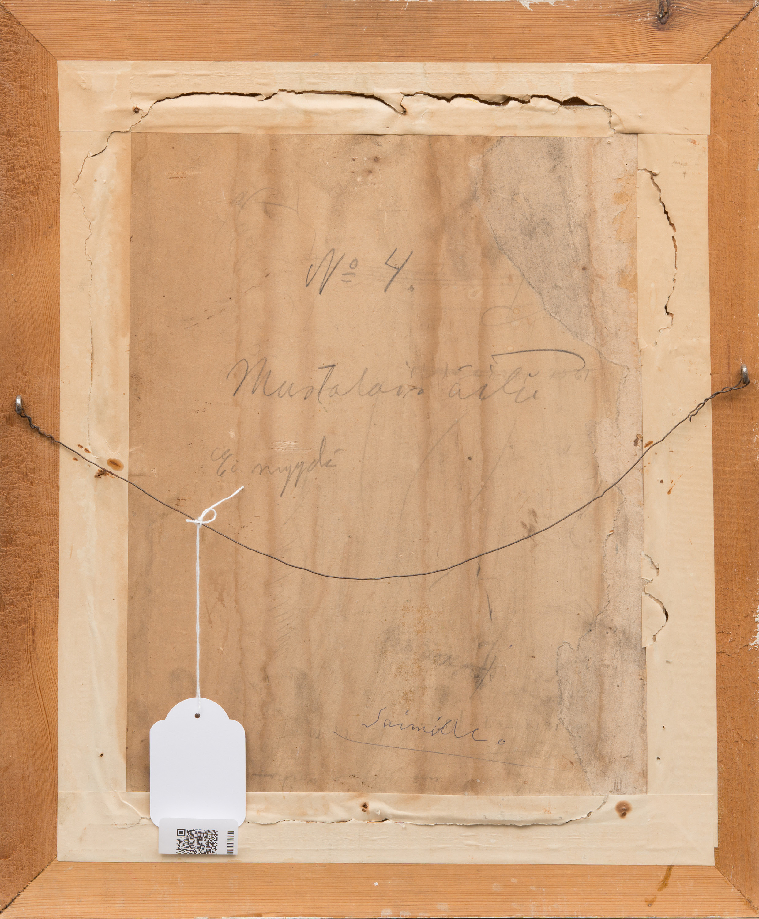 oil on canvaspanel, signed and dated -45. - Bukowskis