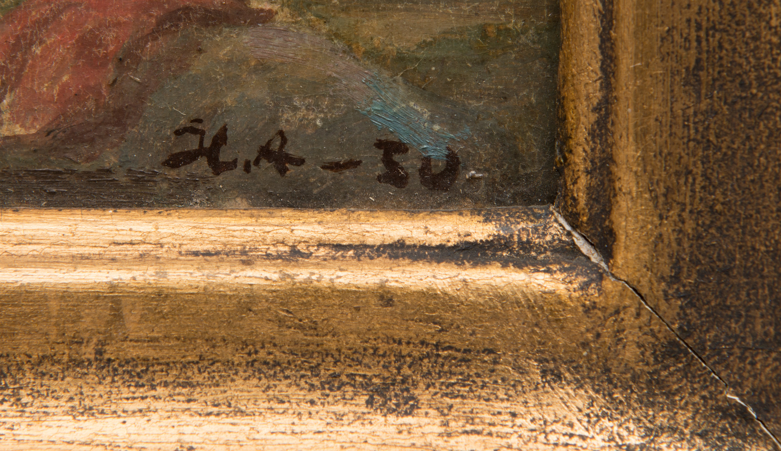 HANNES AUTERE, öljy levylle, signeerattu ja päivätty -50. - Bukowskis