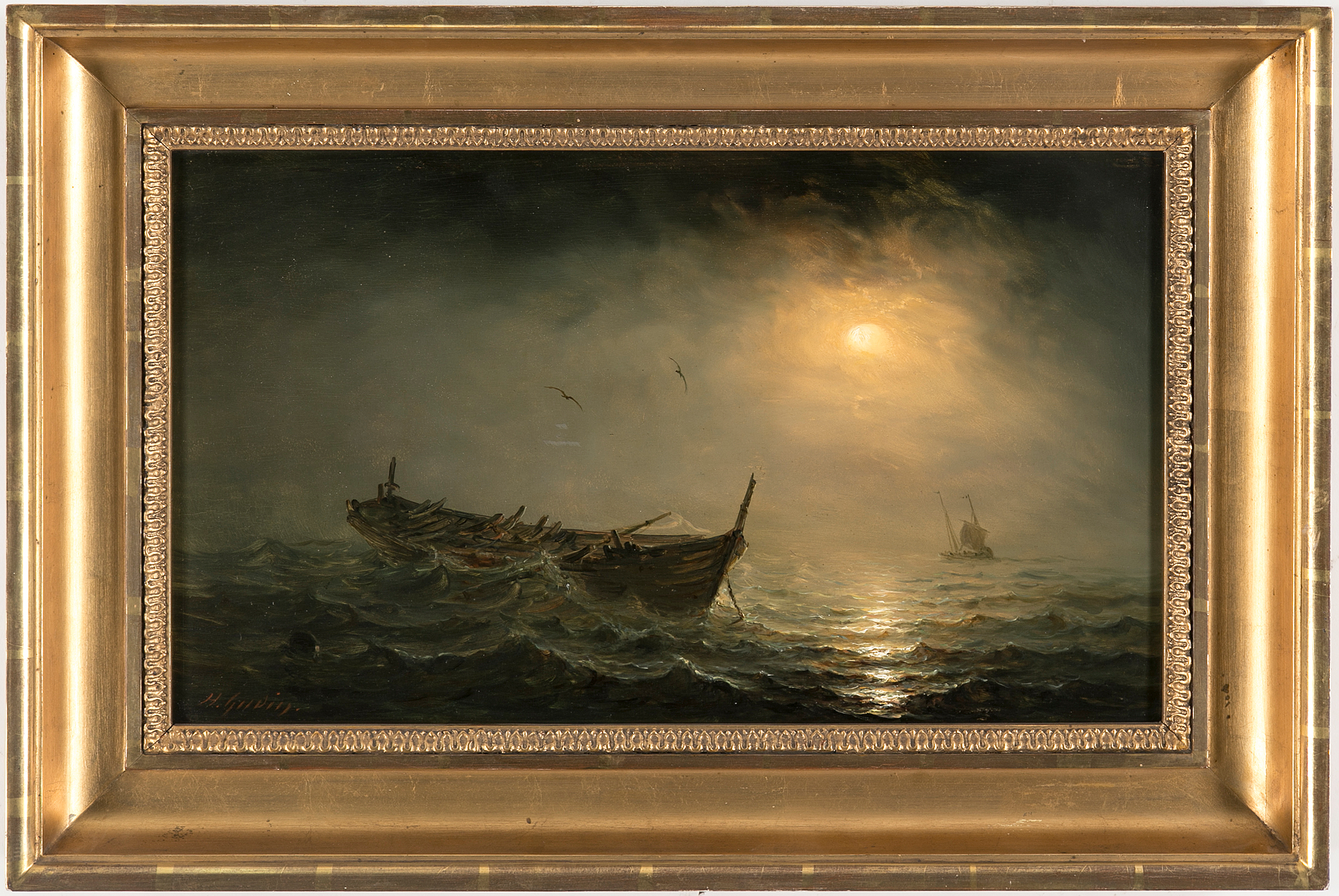 HENRIETTE HERMINIE GUDIN, oil on panel, signed. - Bukowskis