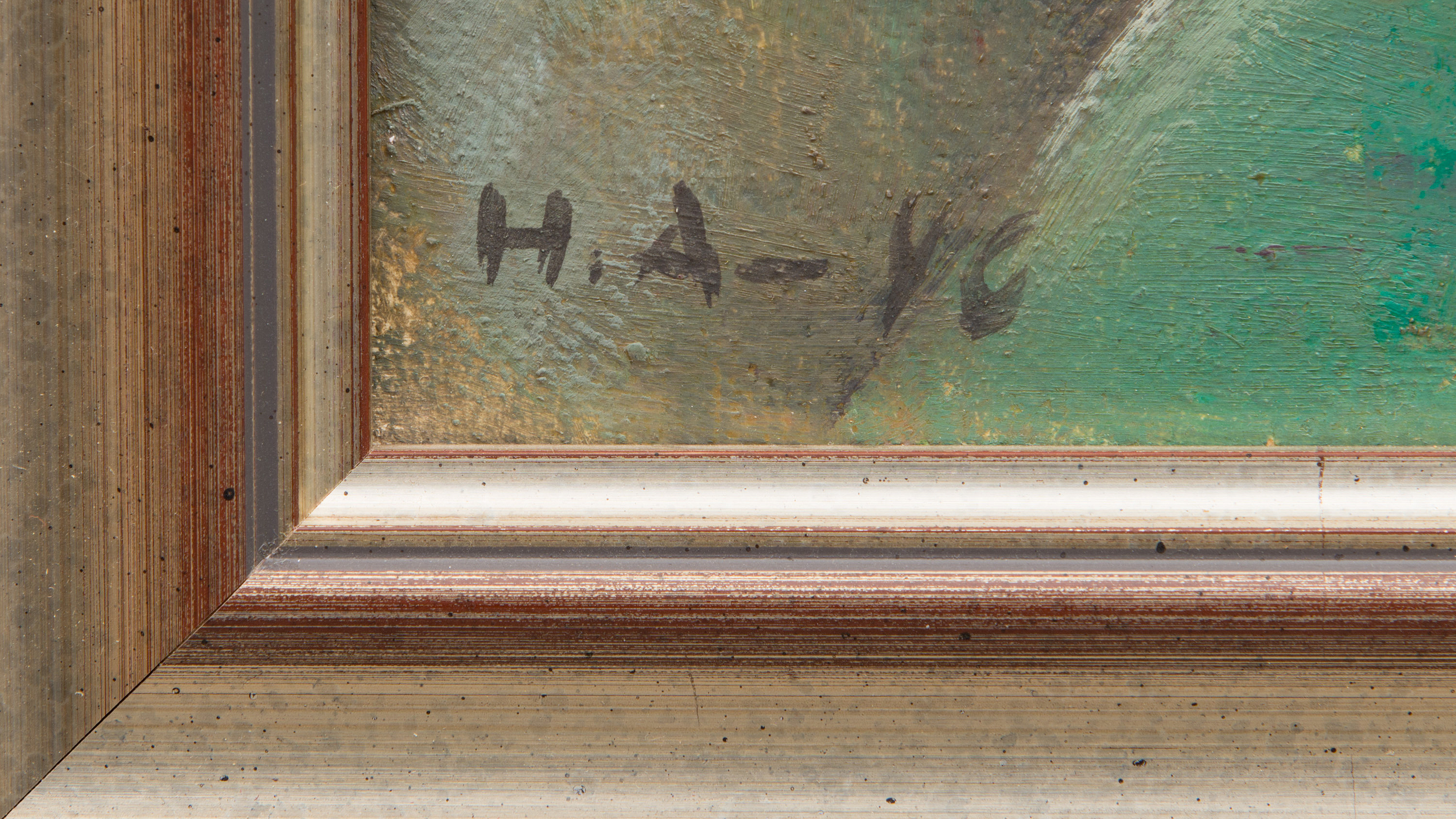 HANNES AUTERE, olja på pannå, signerad och daterad -46. - Bukowskis