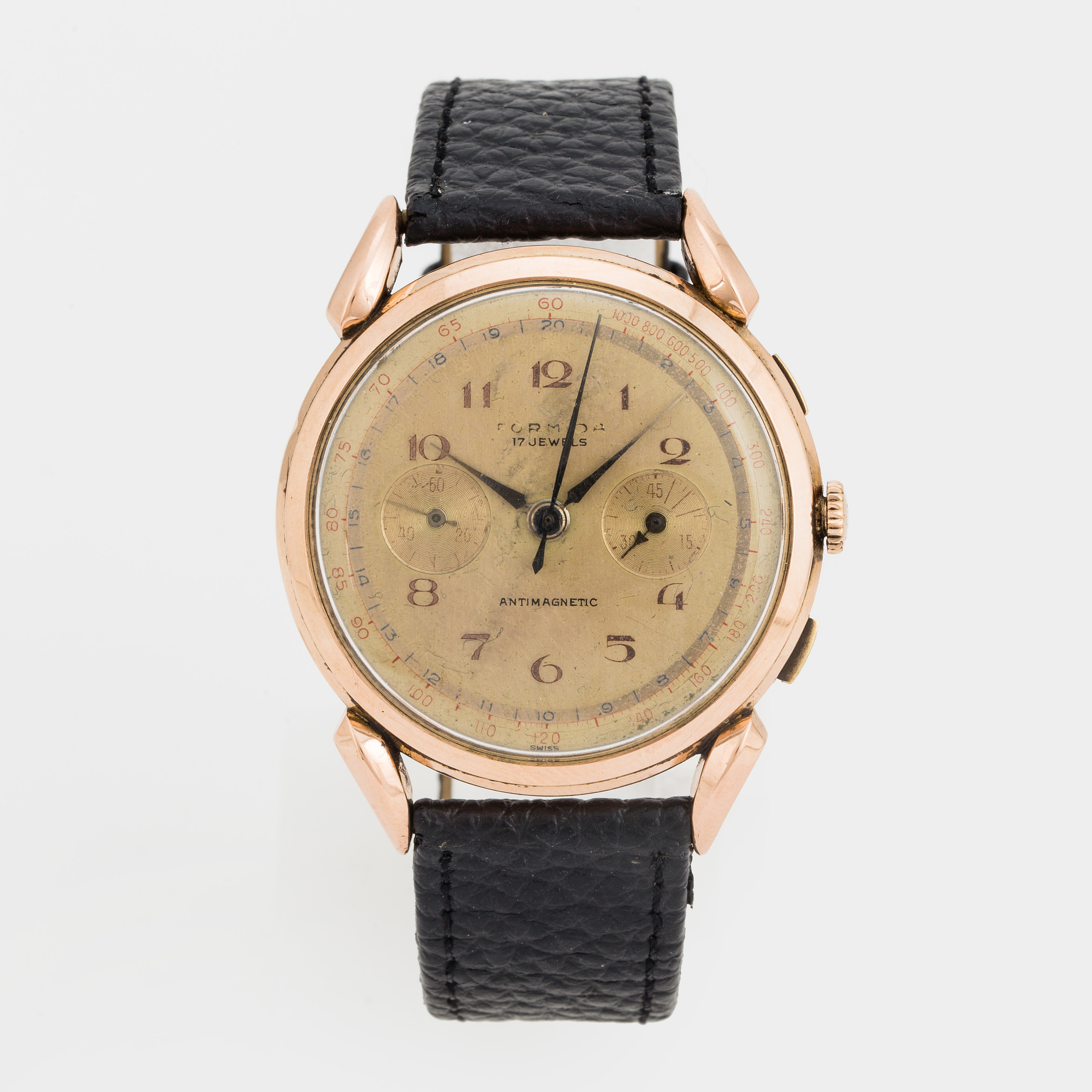 FORMIDA, chronograph, wristwatch, 39,5 mm, - Bukowskis