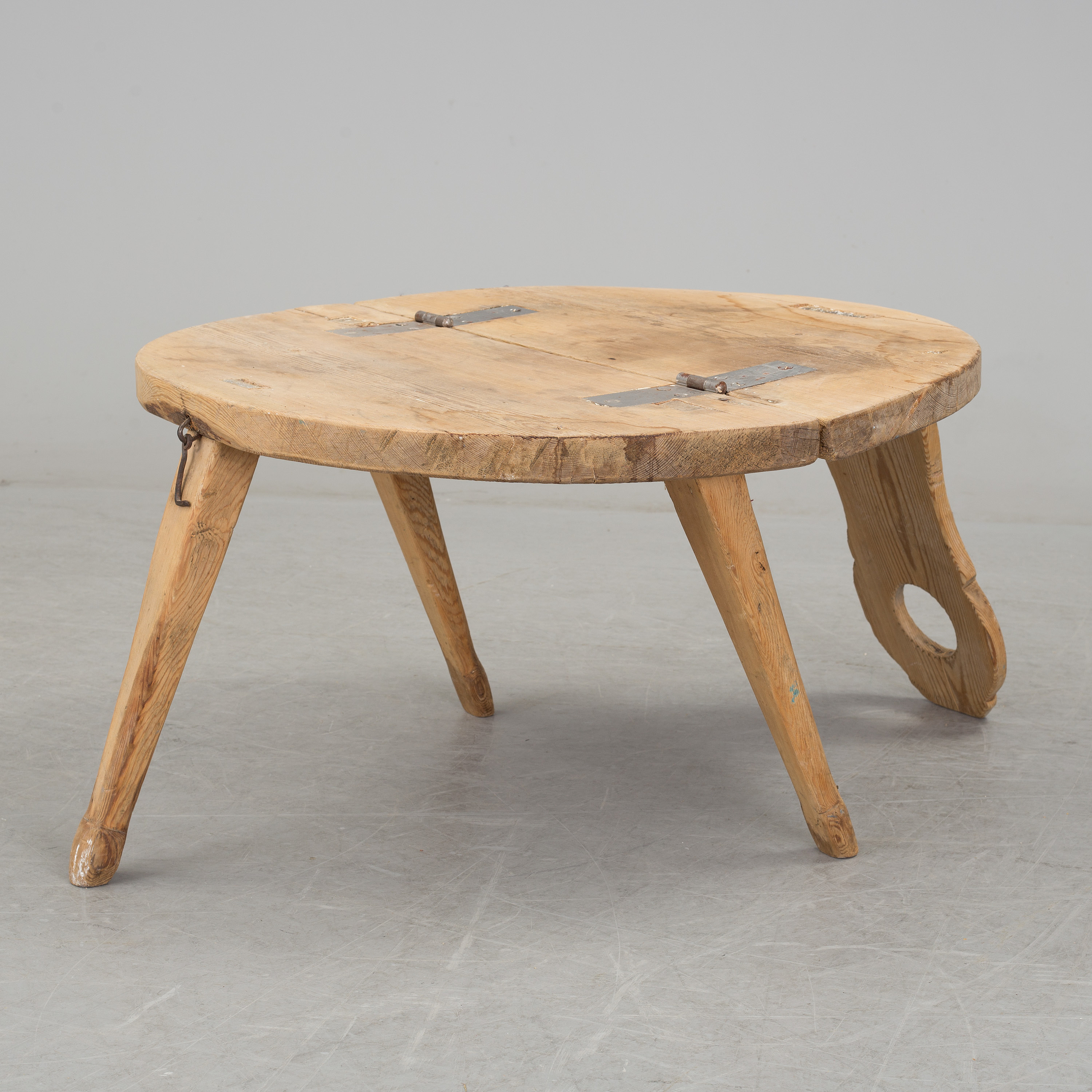 STOL / BORD, allmoge, 1800-tal. - Bukowskis