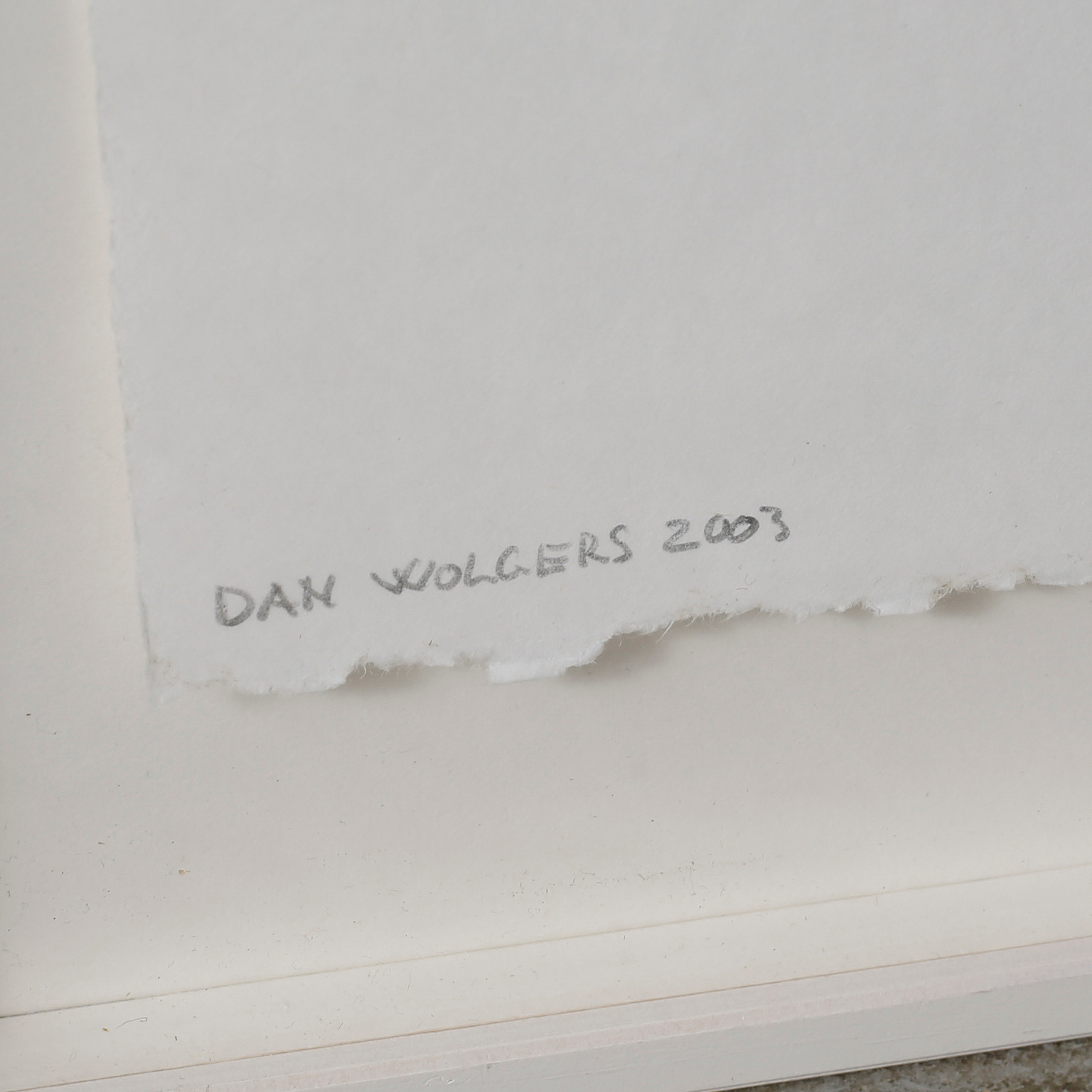 DAN WOLGERS, relieftryck, signerad och numrerad 35/100. - Bukowskis