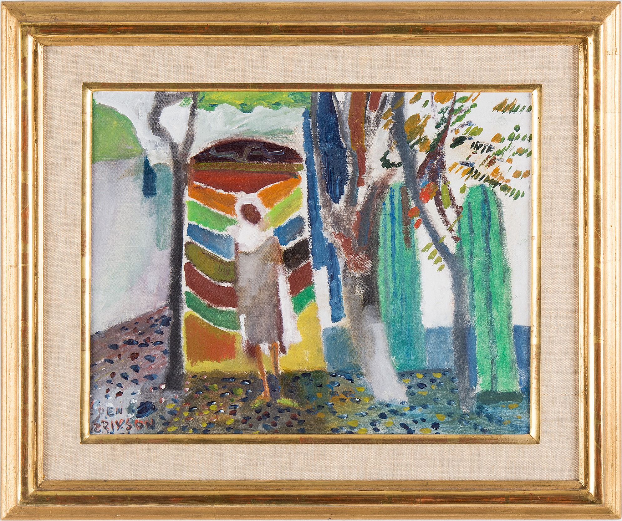 SVEN X:ET ERIXSON, oil on canvas, signerad. - Bukowskis