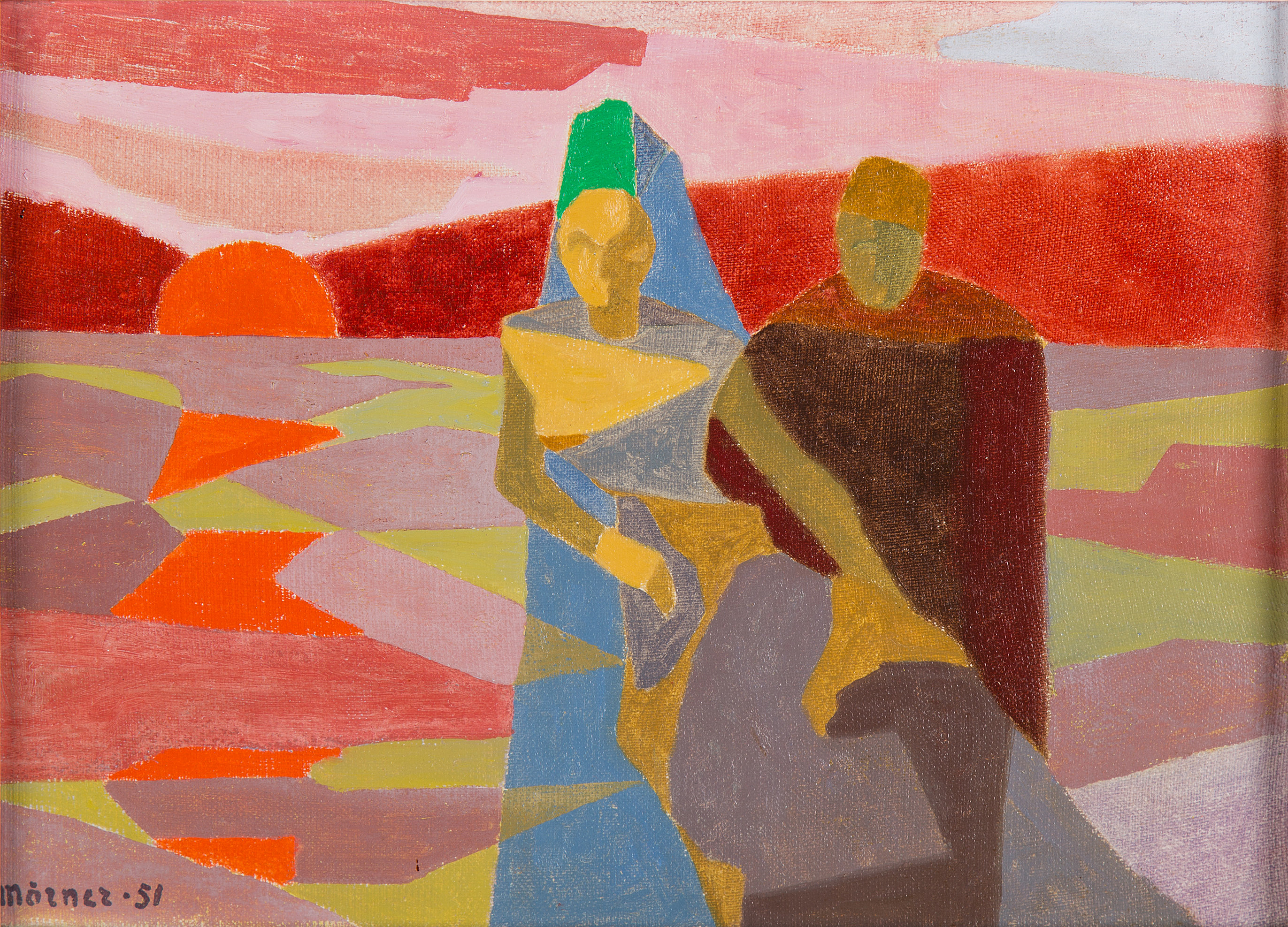 STELLAN MÖRNER, oil on canvas, signed and dated -51. - Bukowskis