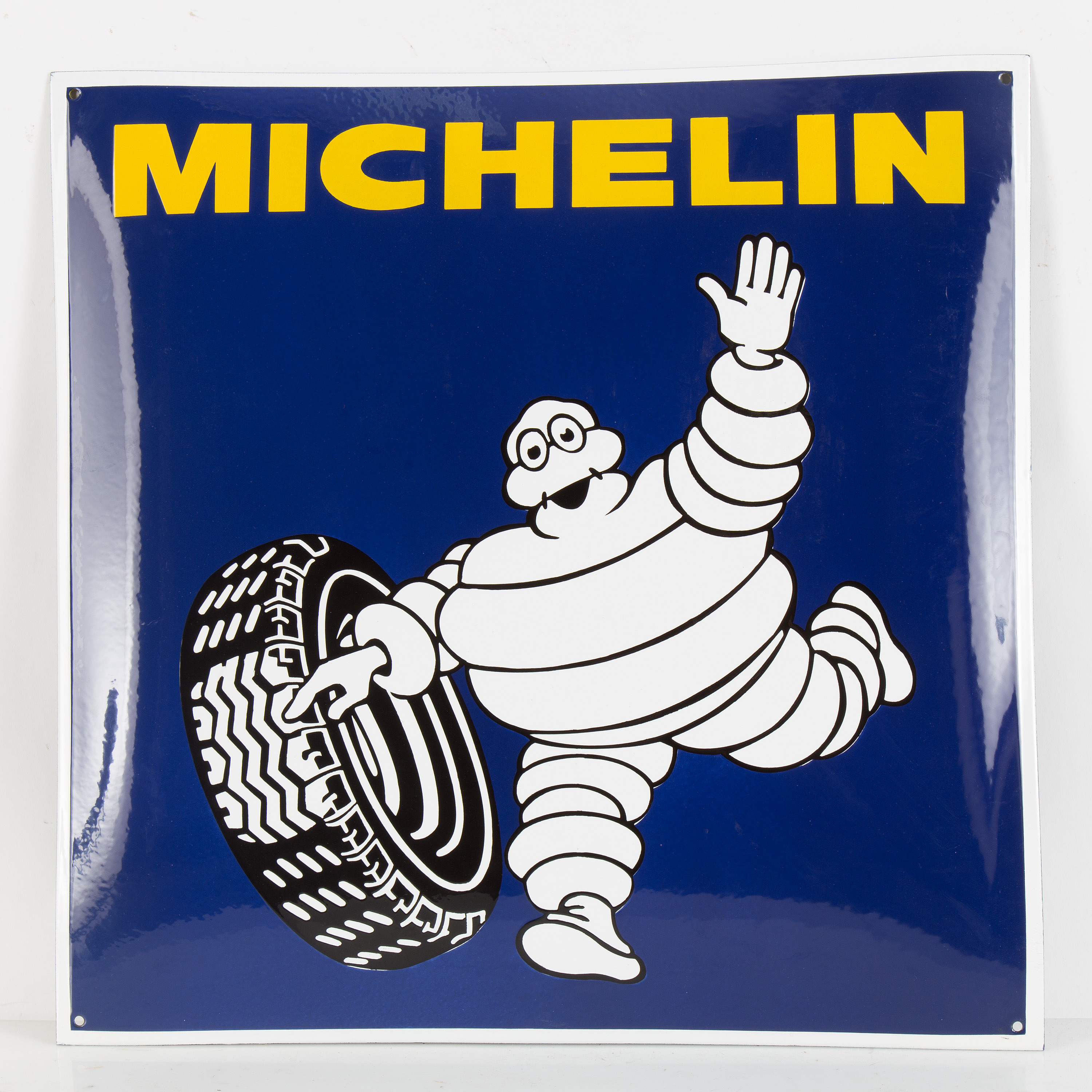 An enamelled sign, Michelin, modern. - Bukowskis