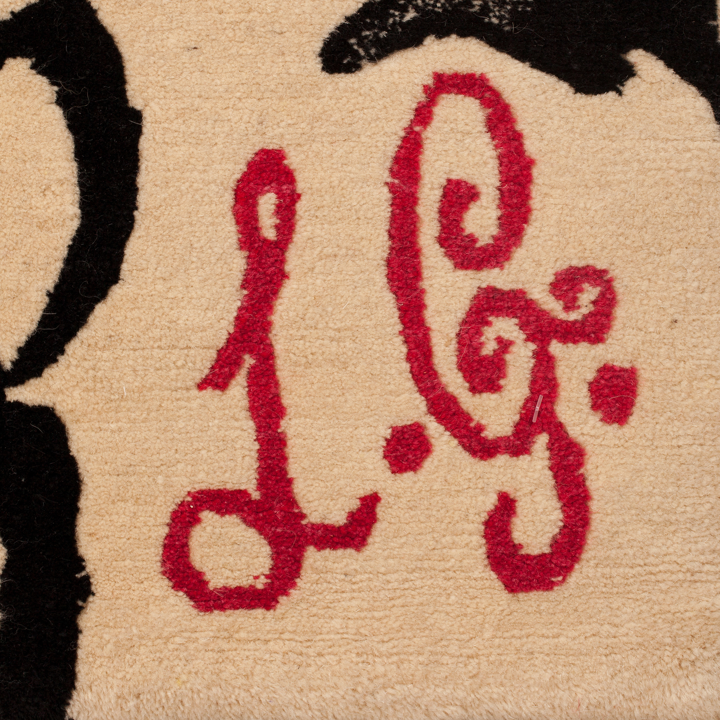 MATTA, "Canvas rose" Lulu Guinness, The Rug Company, ca 275 x 184 cm ...