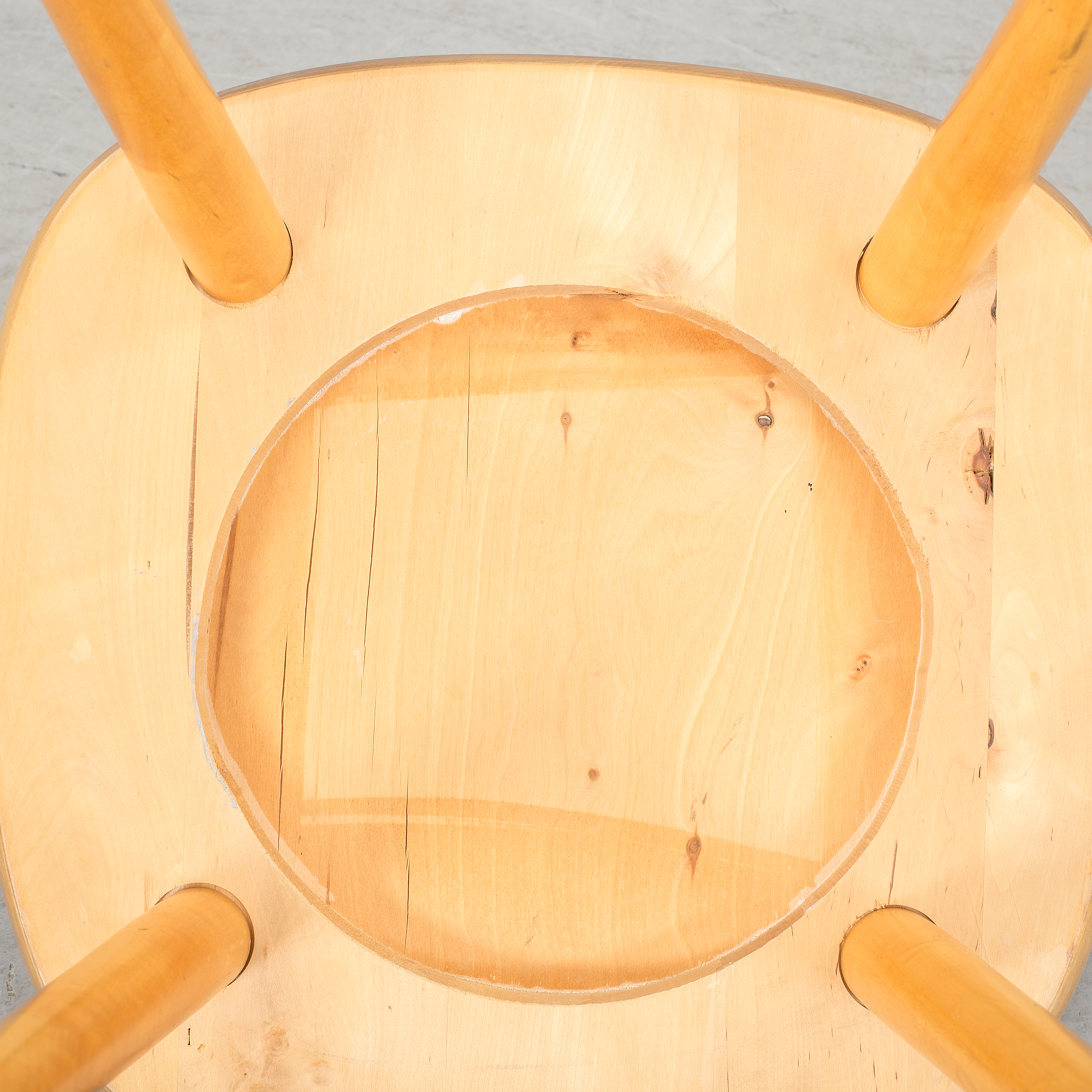 A set of four 'Pinocchio' chairs by Yngve Ekström. - Bukowskis