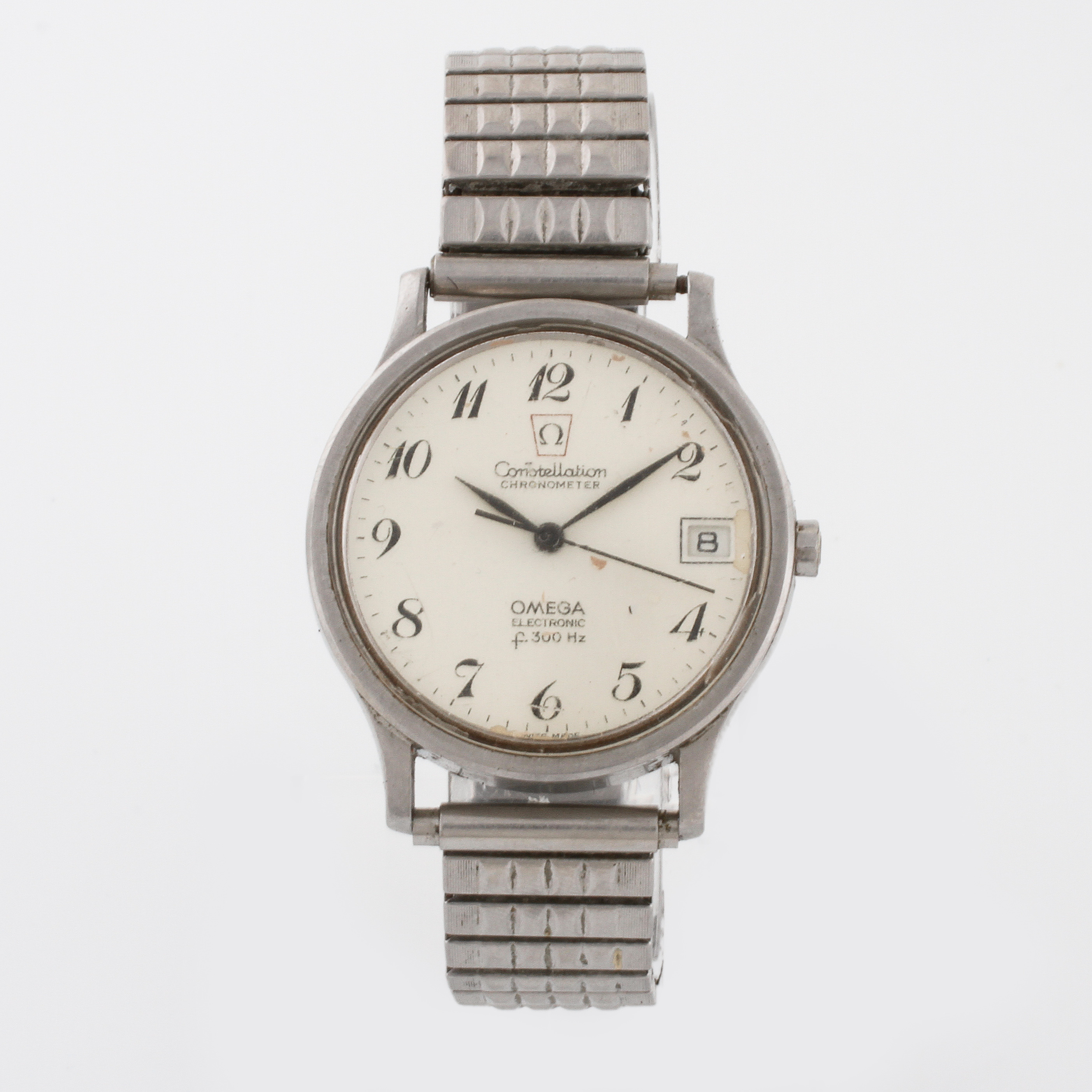 OMEGA, Constellation Chronometer Electronic f300Hz, armbandsur, 35,5 mm ...