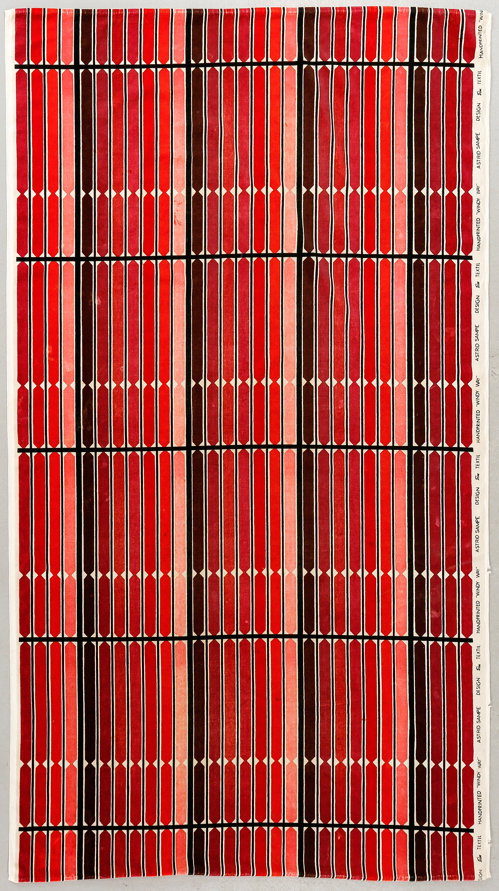 ASTRID SAMPE, textilvåd, "Windy Way", Triva Textil för Nordiska ...