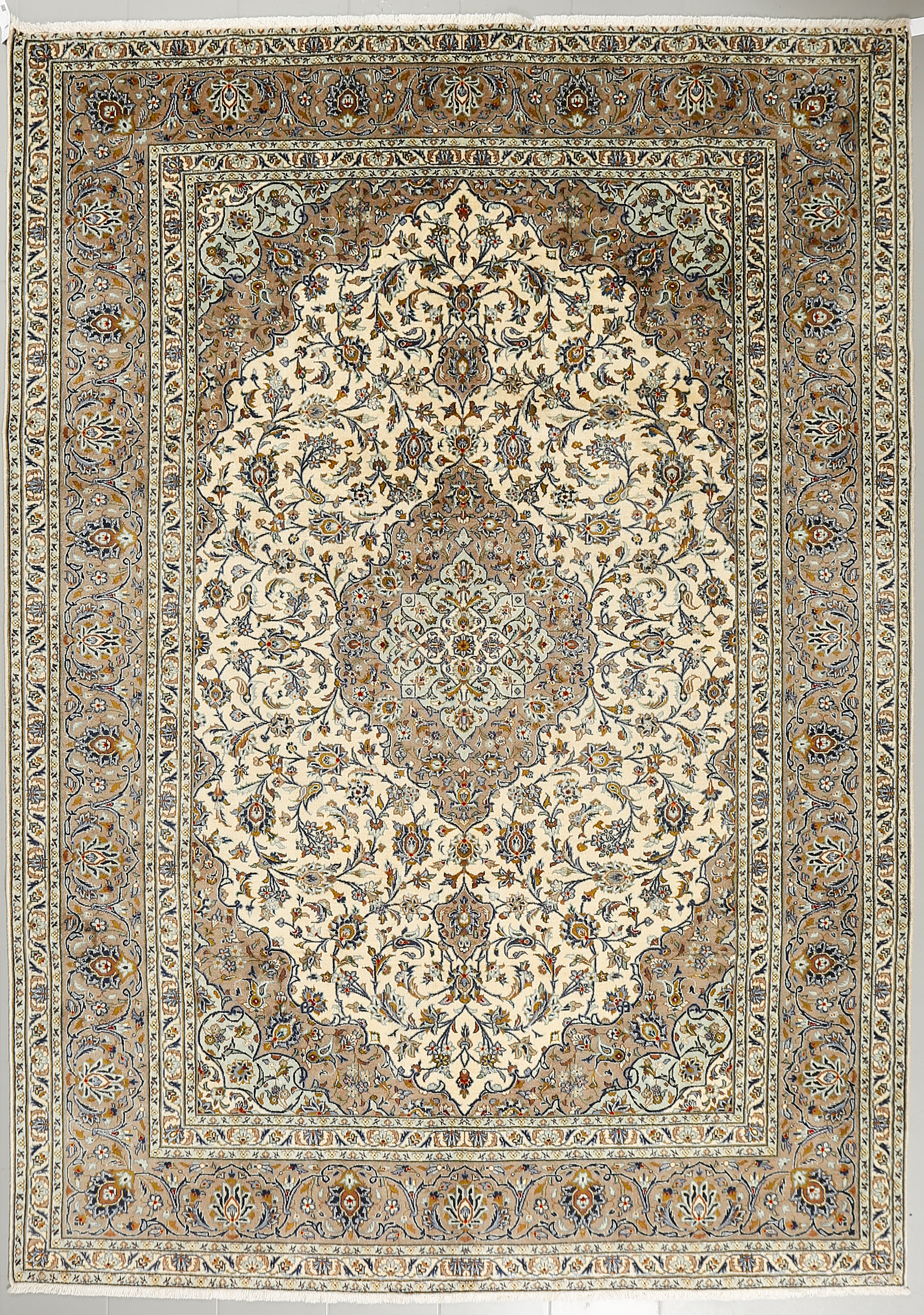 A Keshan rug, ca 342 x 244 cm. - Bukowskis